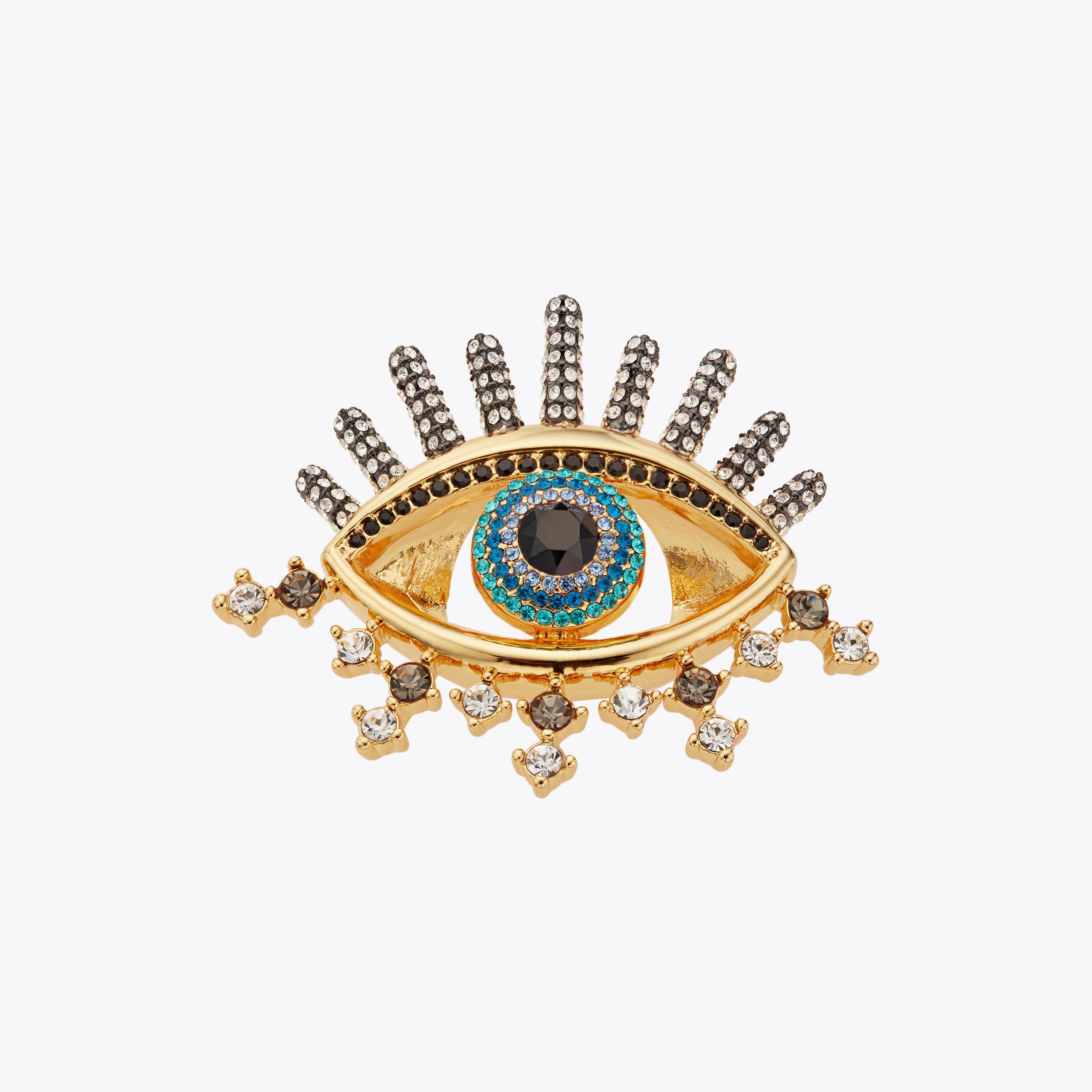 XL EVIL EYE RING Evil Eye Ring by KURT GEIGER LONDON