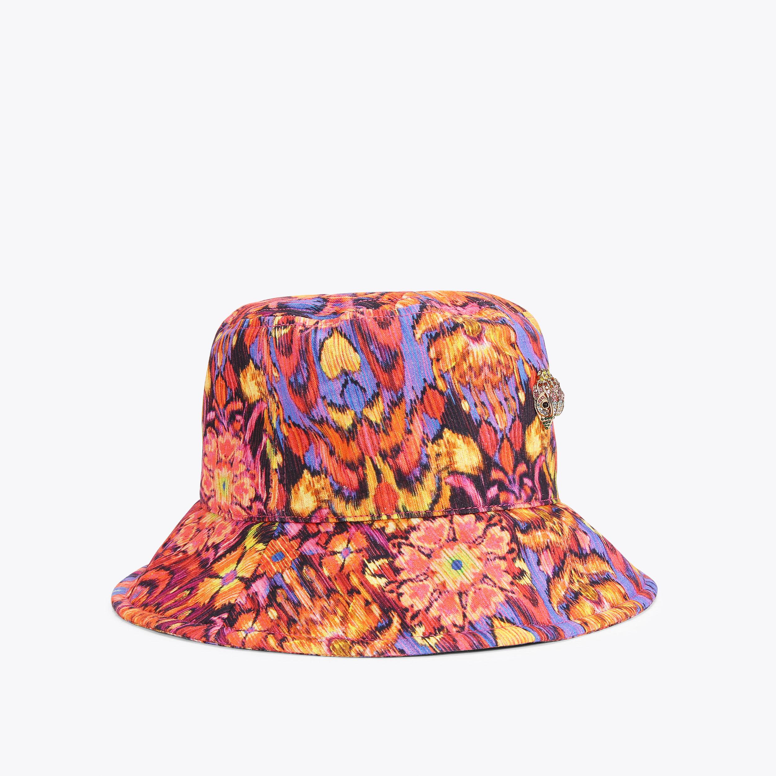 MW BUCKET HAT Pink Bucket Hat by KURT GEIGER LONDON