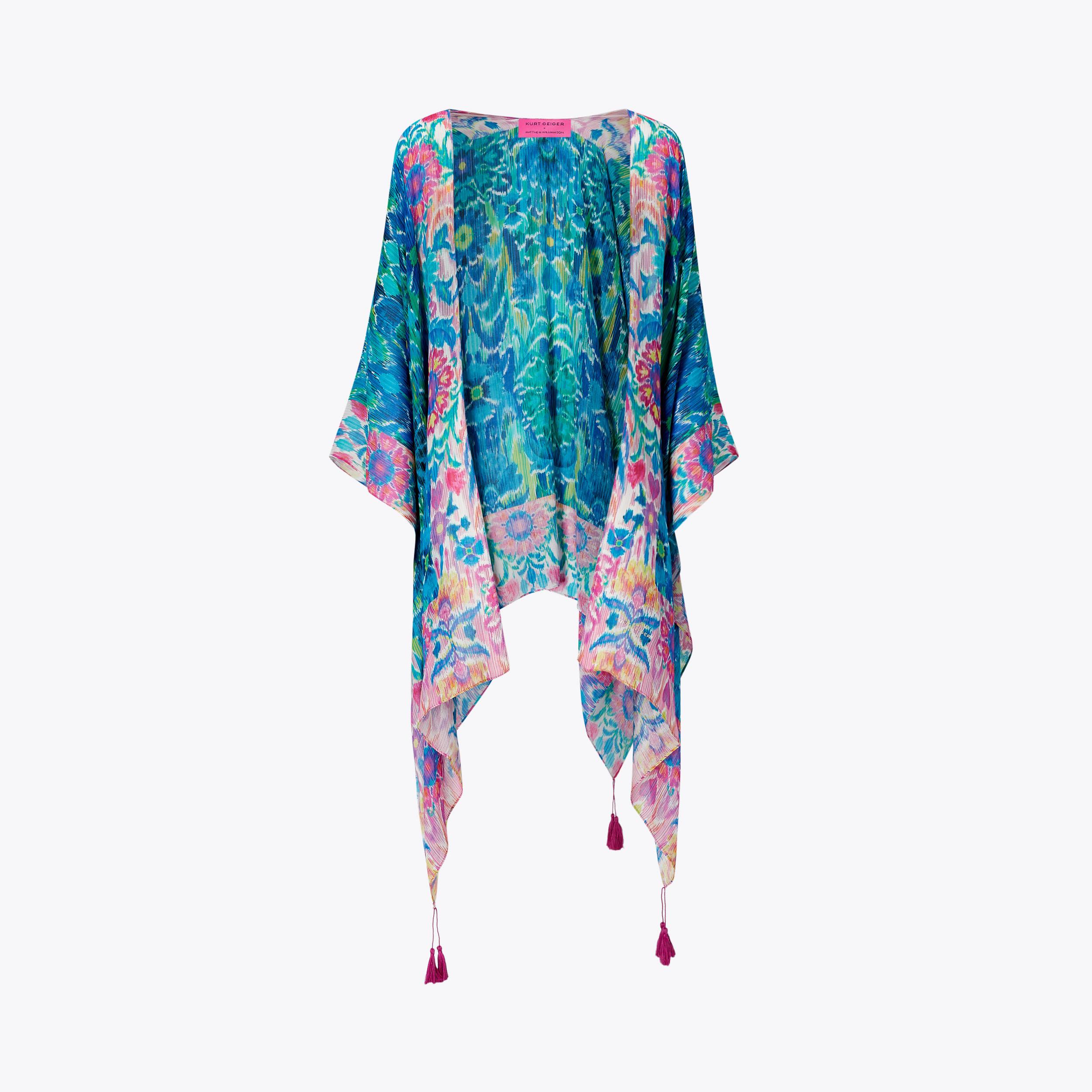 MW PRINTED RUANA Printed Ruana by KURT GEIGER LONDON