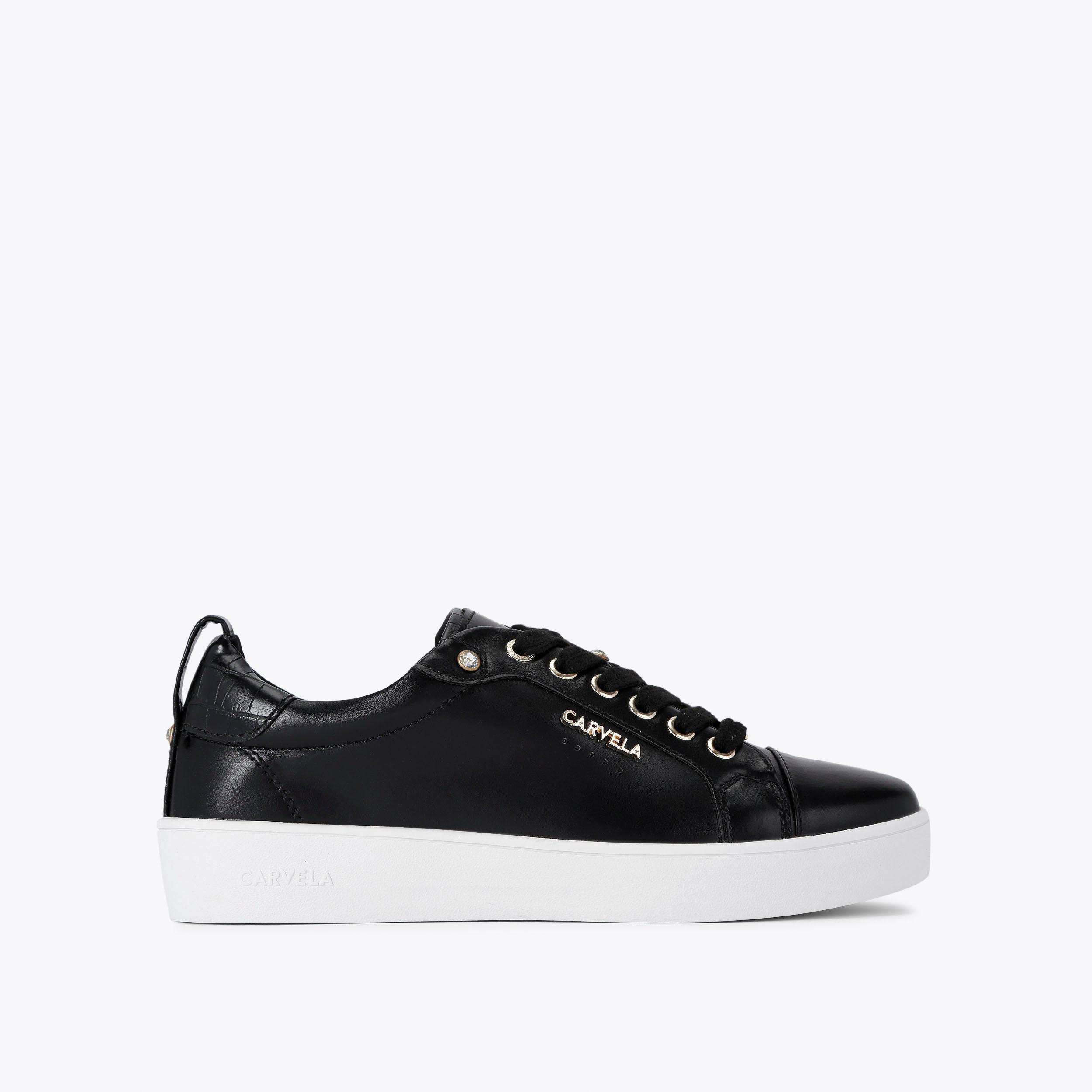 JOYFUL 2 Black Trainer by CARVELA