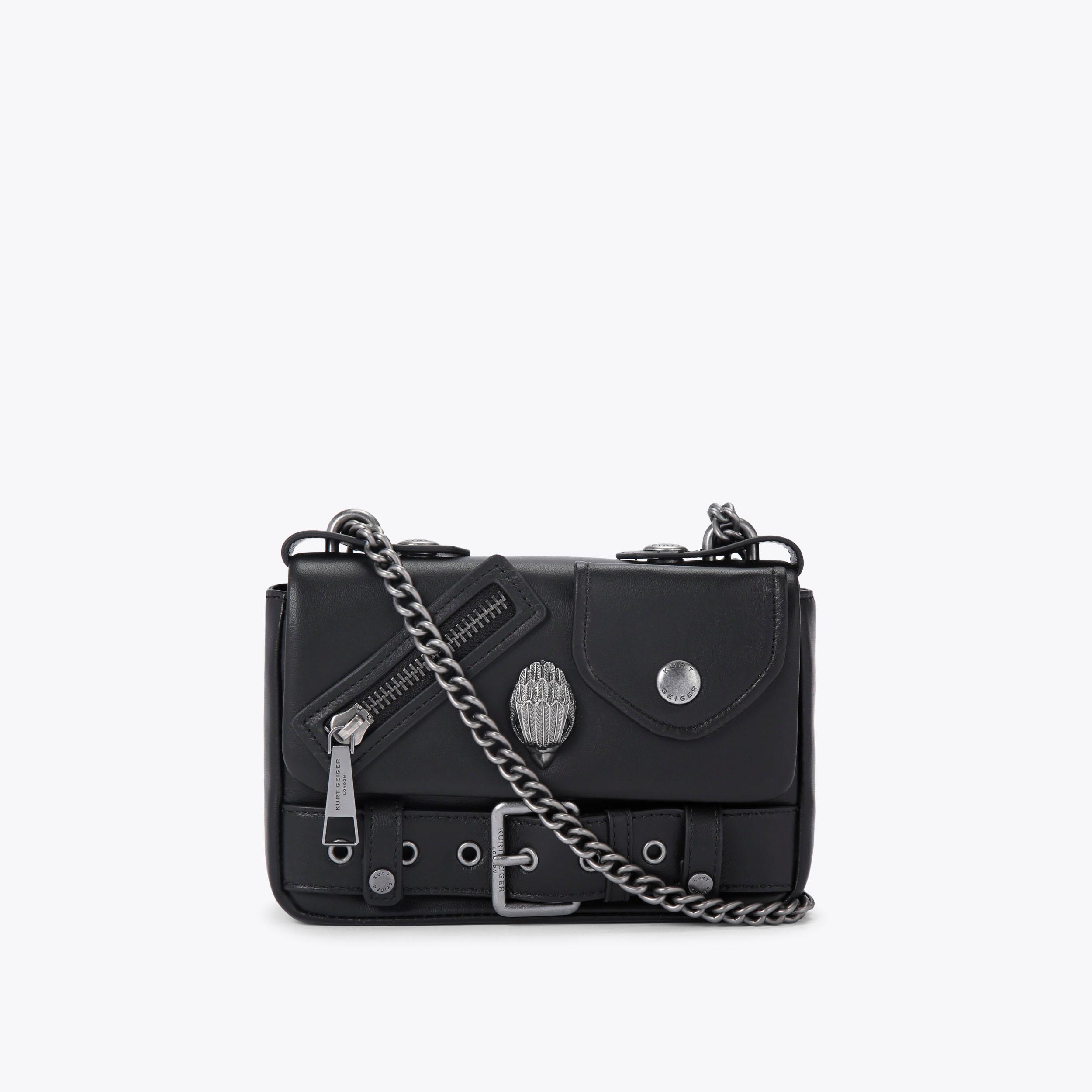 HACKNEY SM BAG Black Small Bag by KURT GEIGER LONDON