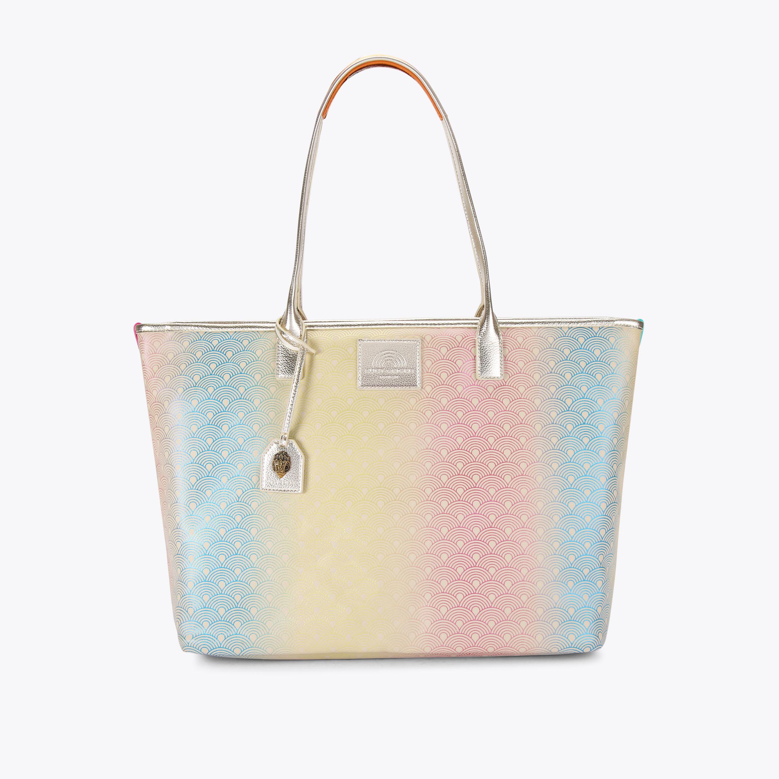 PIMLICO LG SHOPPER Rainbow Ombre Shopper Bag by KURT GEIGER LONDON