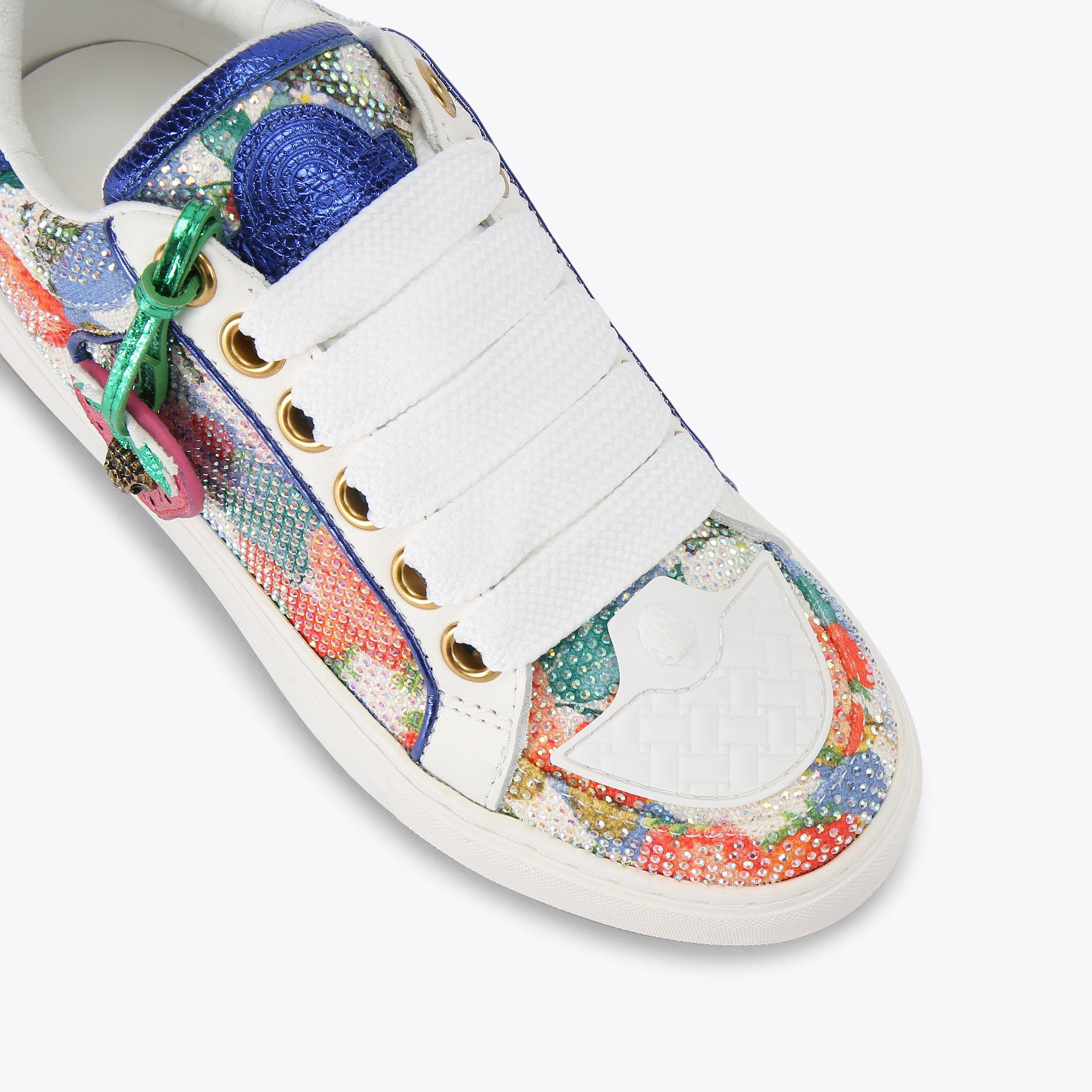SOUTHBANK TAG Strawberry Canvas Tag Sneaker by KURT GEIGER LONDON