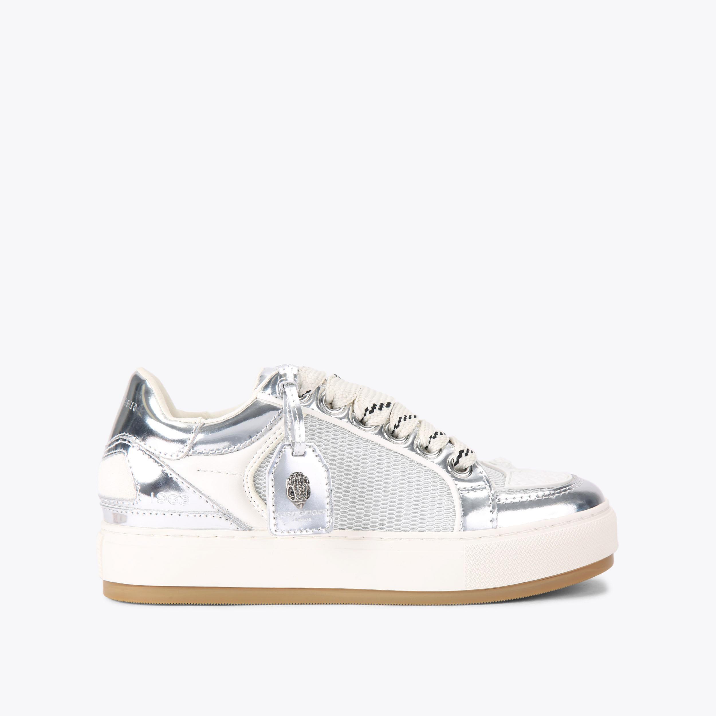 SOUTHBANK TAG Black Rainbow Trainer by KURT GEIGER LONDON