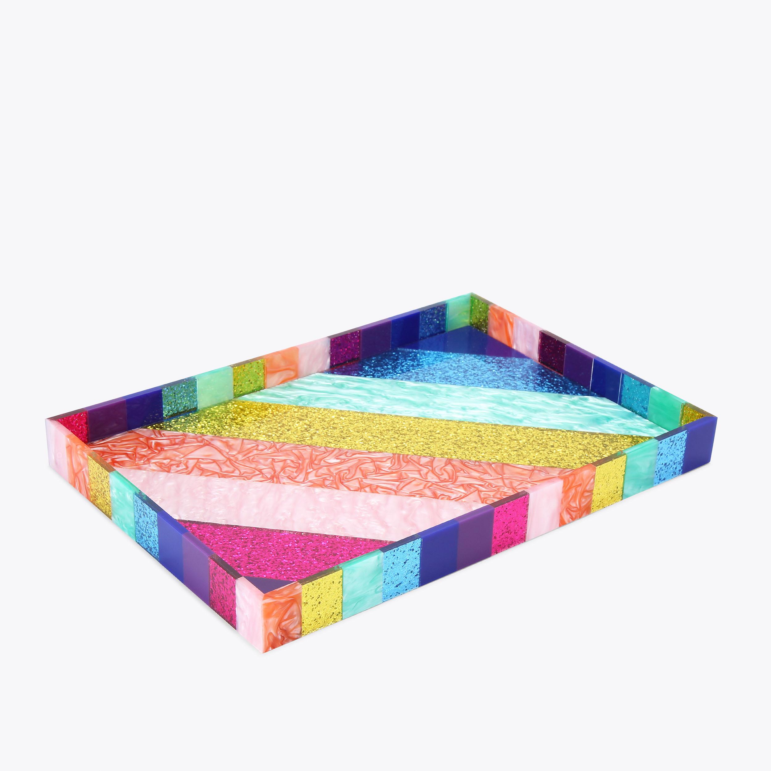 Large Tray Multi Colour Tray By Kurt Geiger London