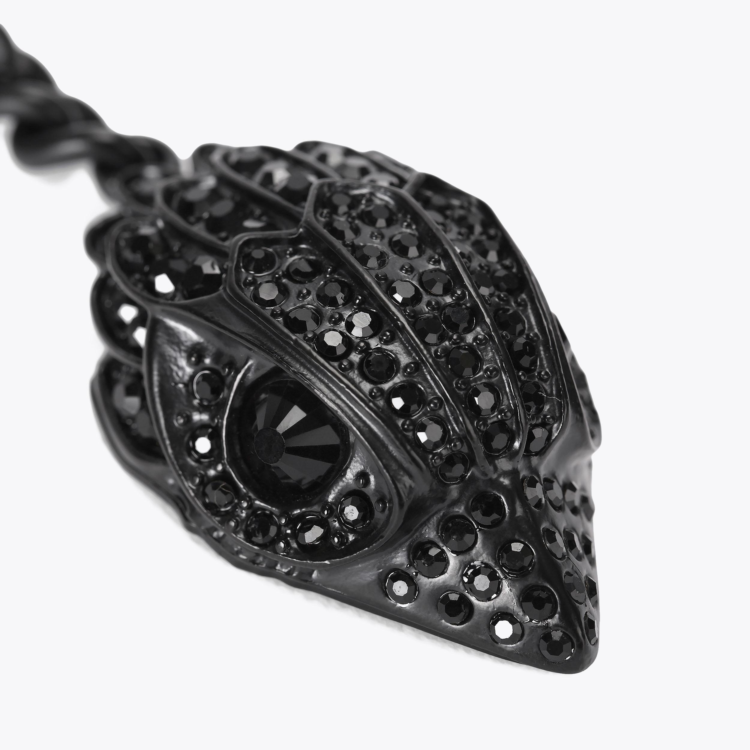 METAL EAGLE KEY RING Black Eagle Keyring by KURT GEIGER LONDON