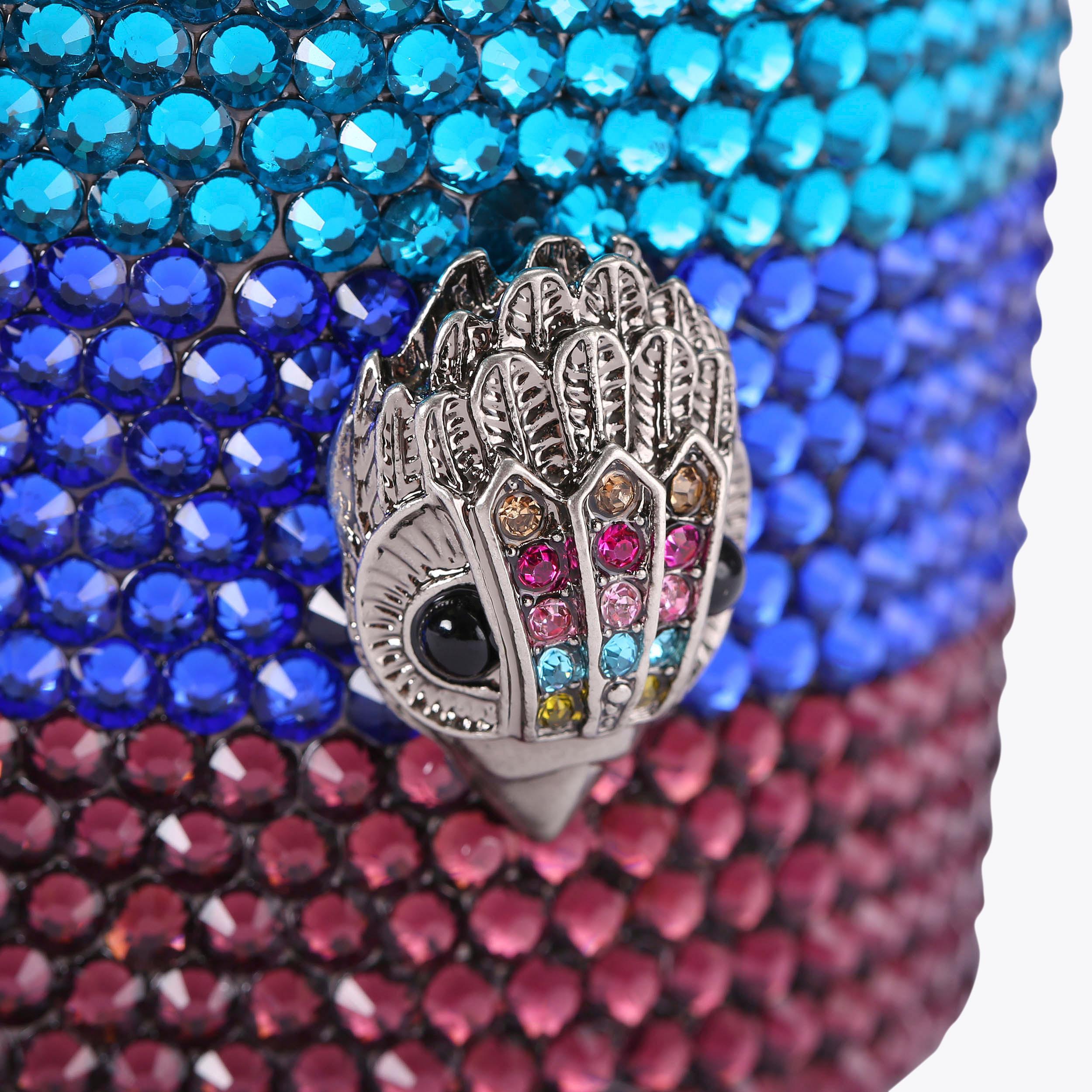 CRYSTAL CAN Pink Crystal Embellished Tumbler by KURT GEIGER LONDON