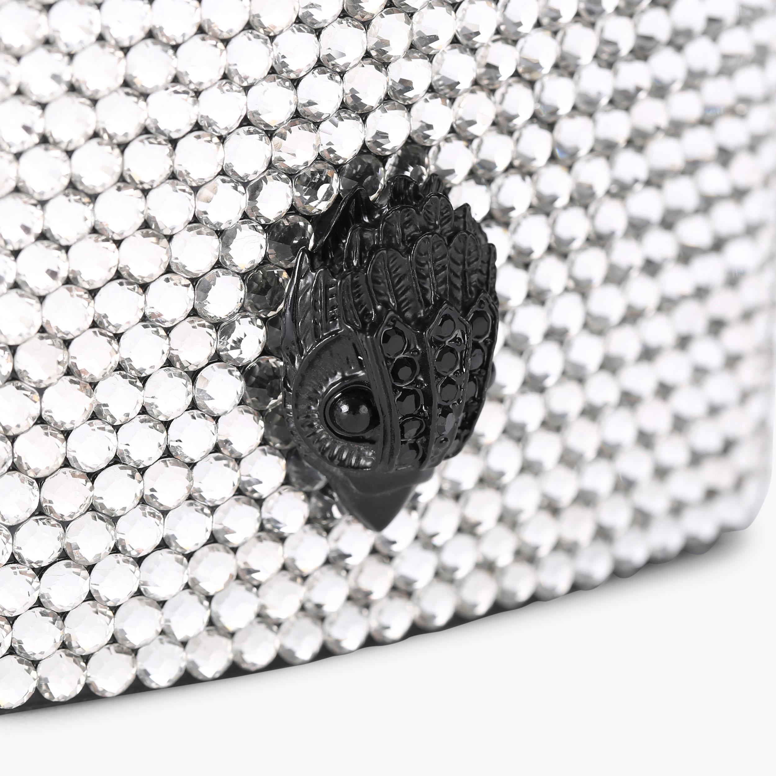 CRYSTAL FLASK Crystal Hip Flask by KURT GEIGER LONDON