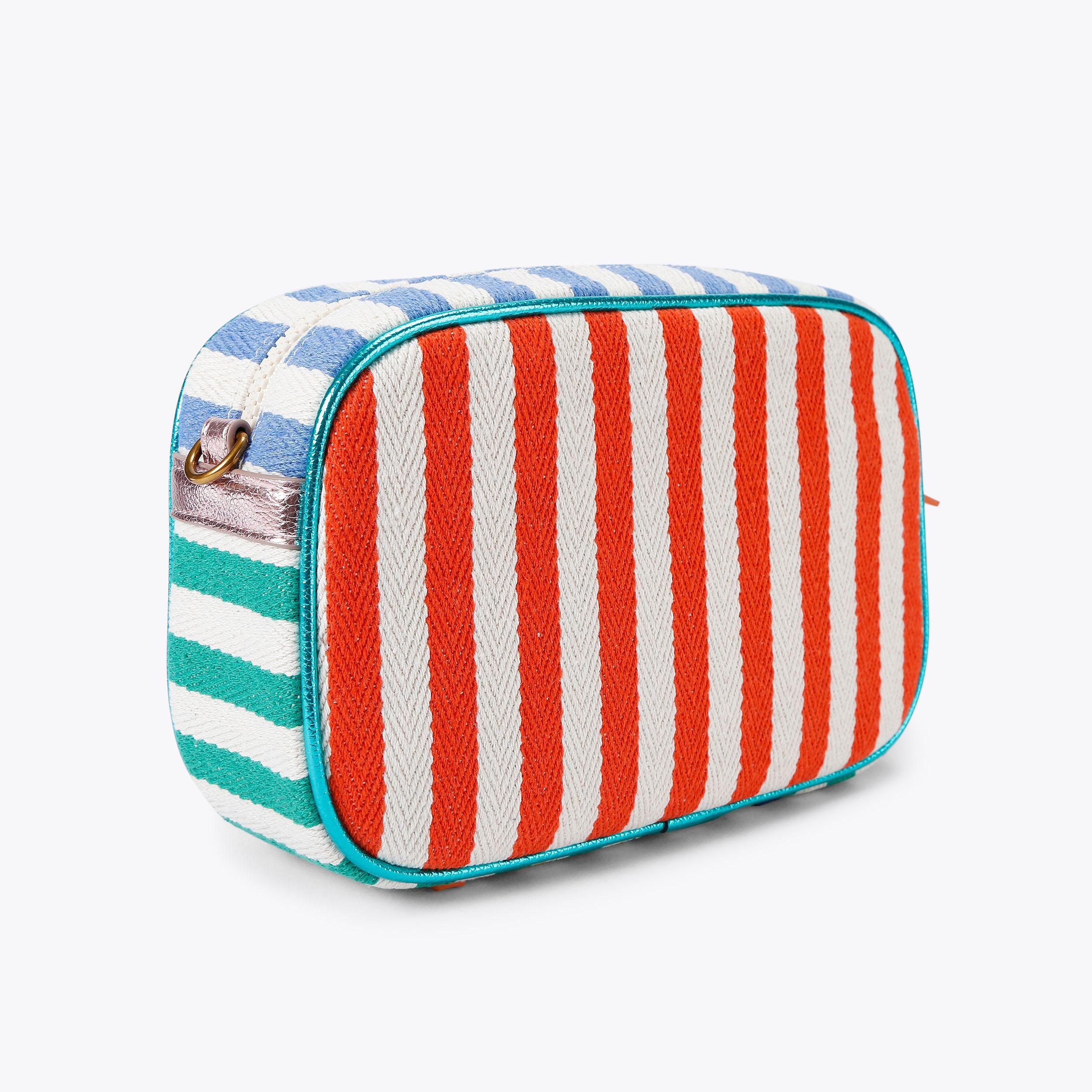 SOUTHBANK CAMERA BAG KURT Striped Camera Bag by KURT GEIGER LONDON