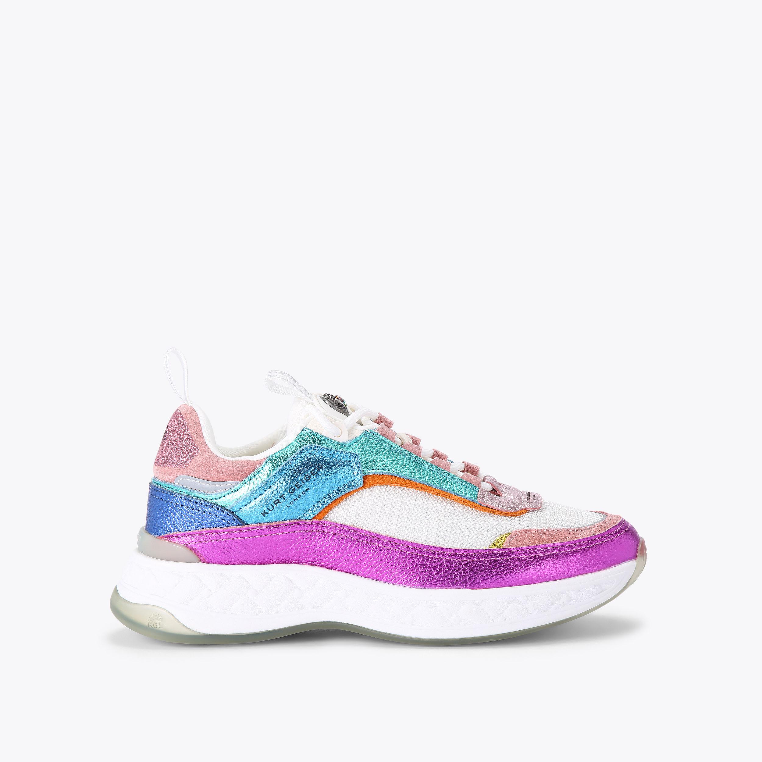 Kensington Sneaker Rainbow Sneakers By Kurt Geiger London