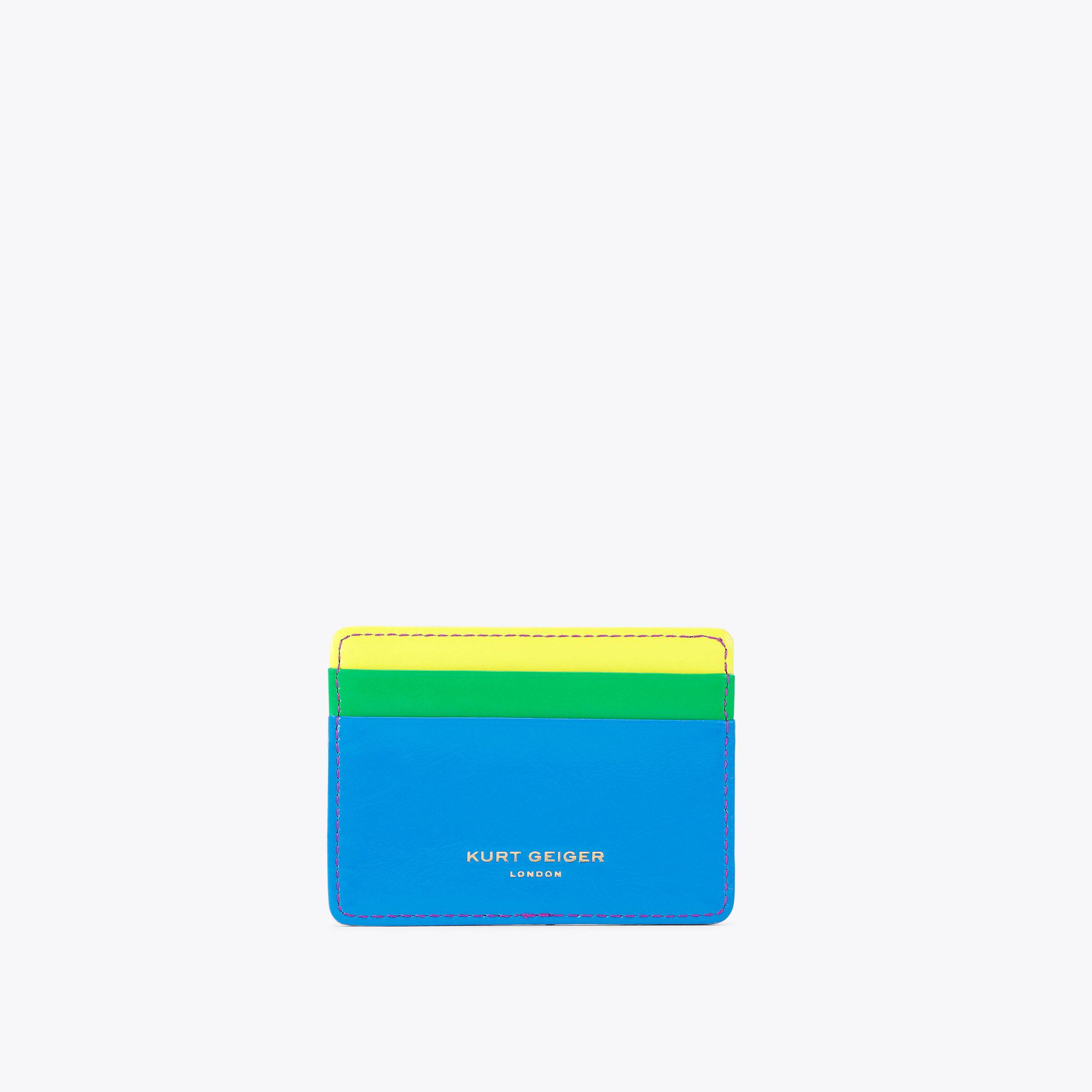CARD HOLDER KENSINGTON Neon Card Holder by KURT GEIGER LONDON