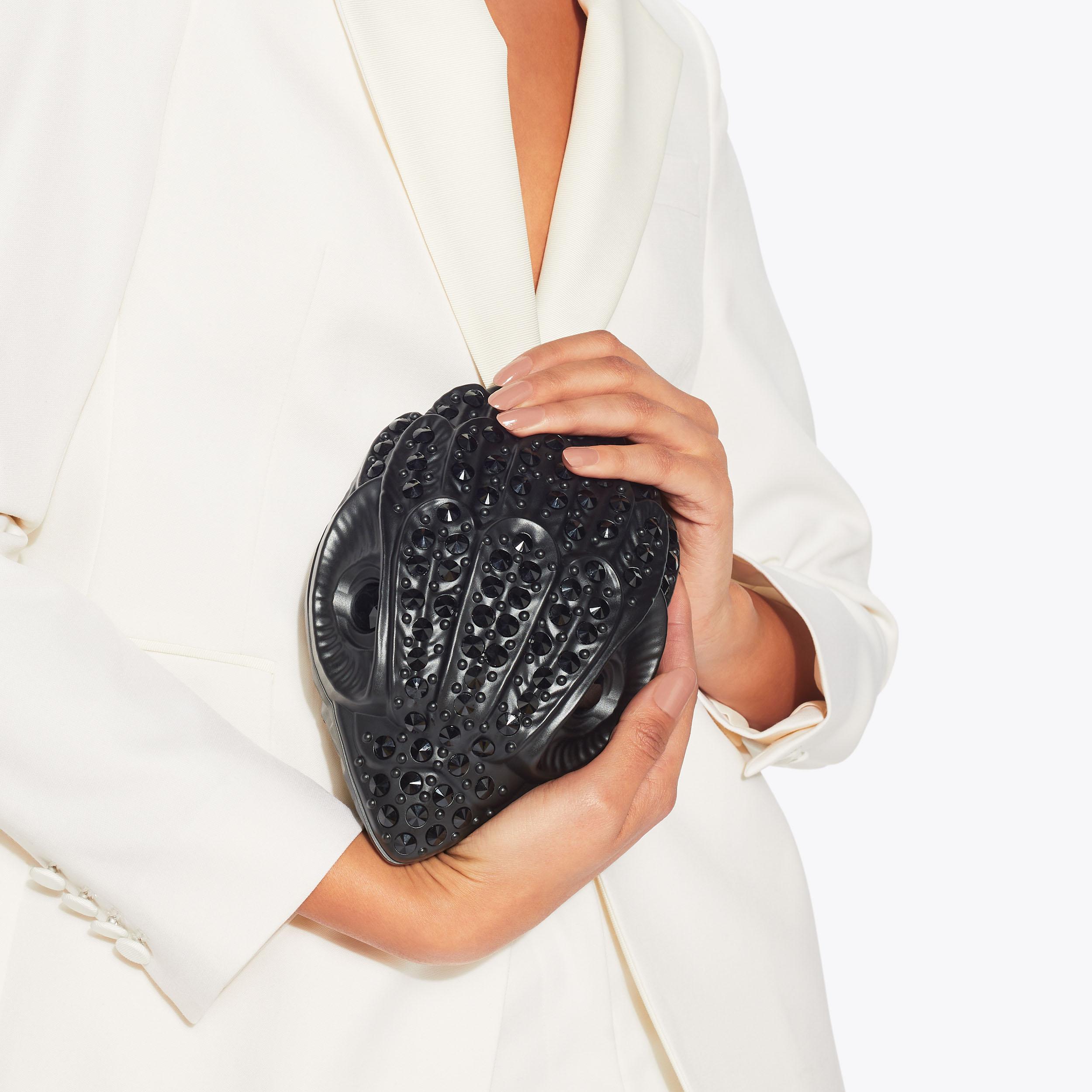 EAGLE CLUTCH Black Eagle Head Clutch by KURT GEIGER LONDON
