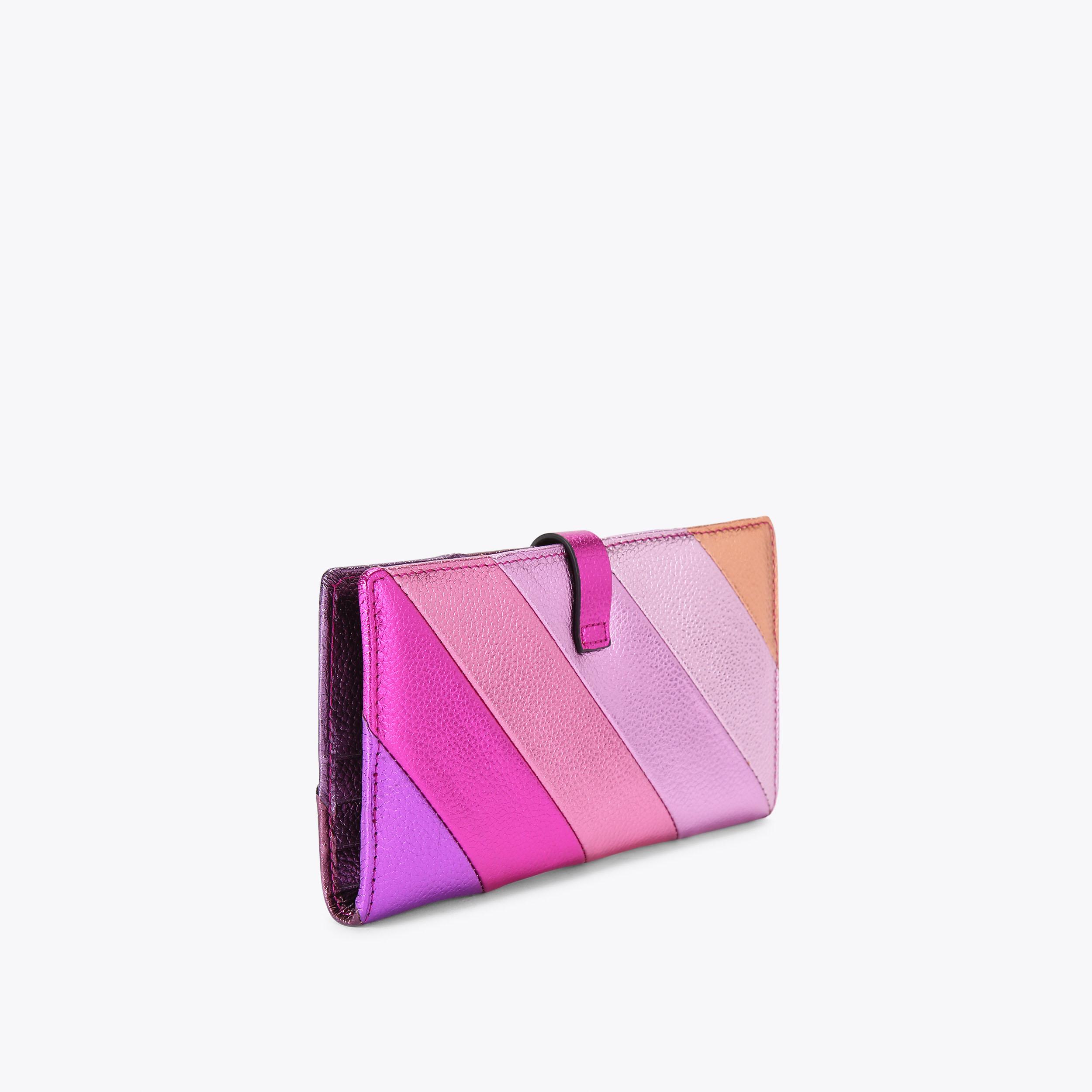 SOFT WALLET LEATHER Pink Leather Wallet by KURT GEIGER LONDON