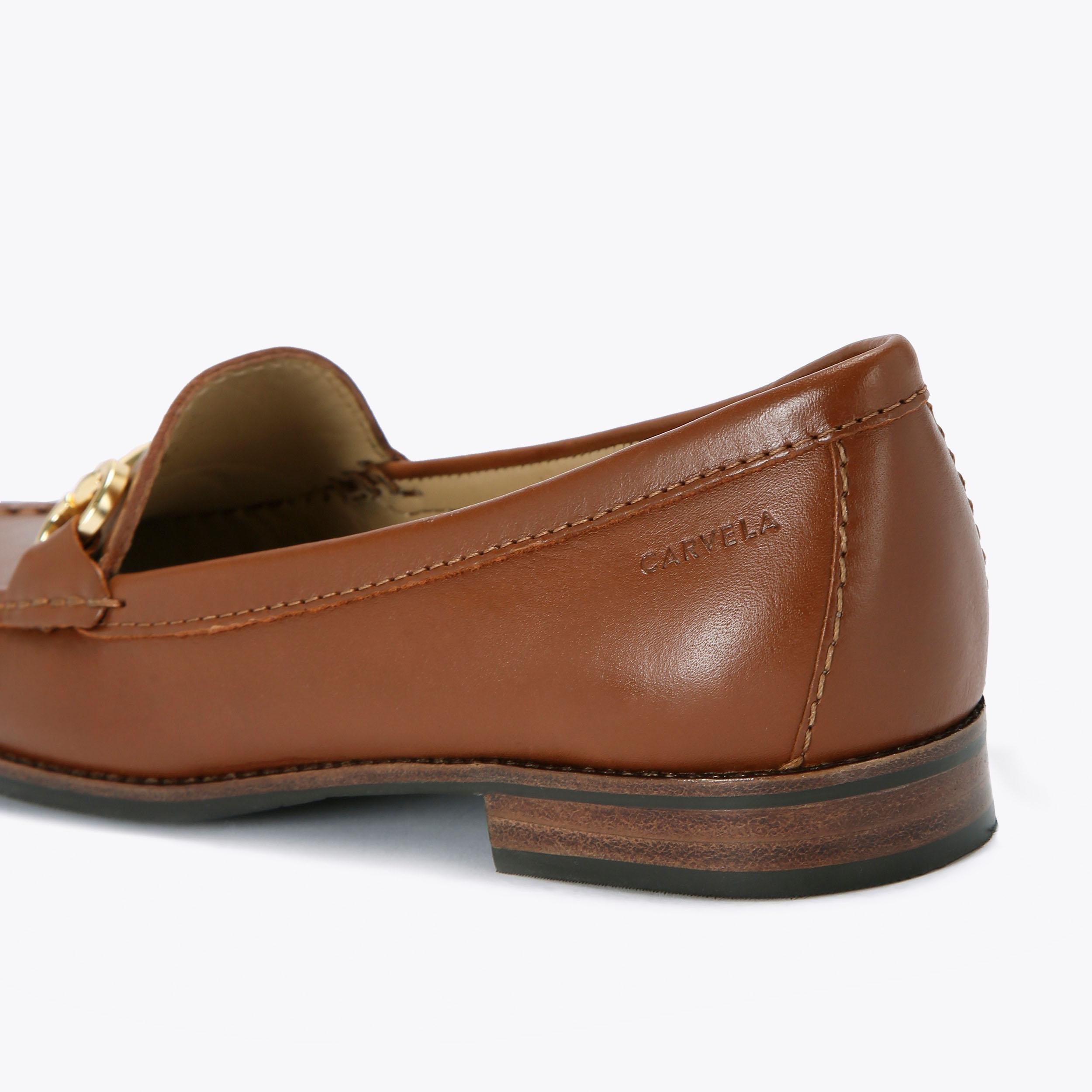 CLICK Tan Slip On Shoe by CARVELA COMFORT