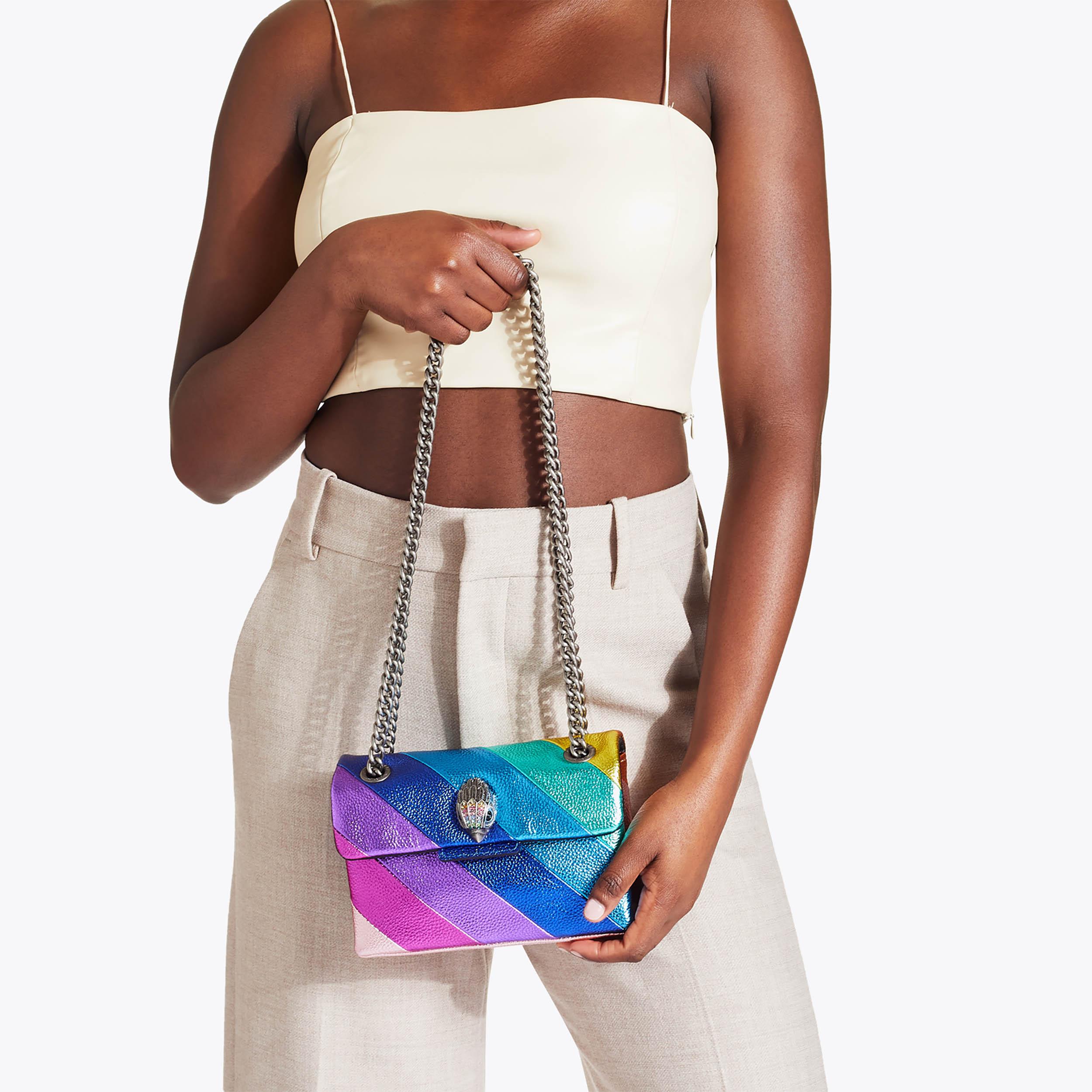 MINI KENSINGTON S BAG Rainbow Mini Leather Kensington Bag by KURT ...