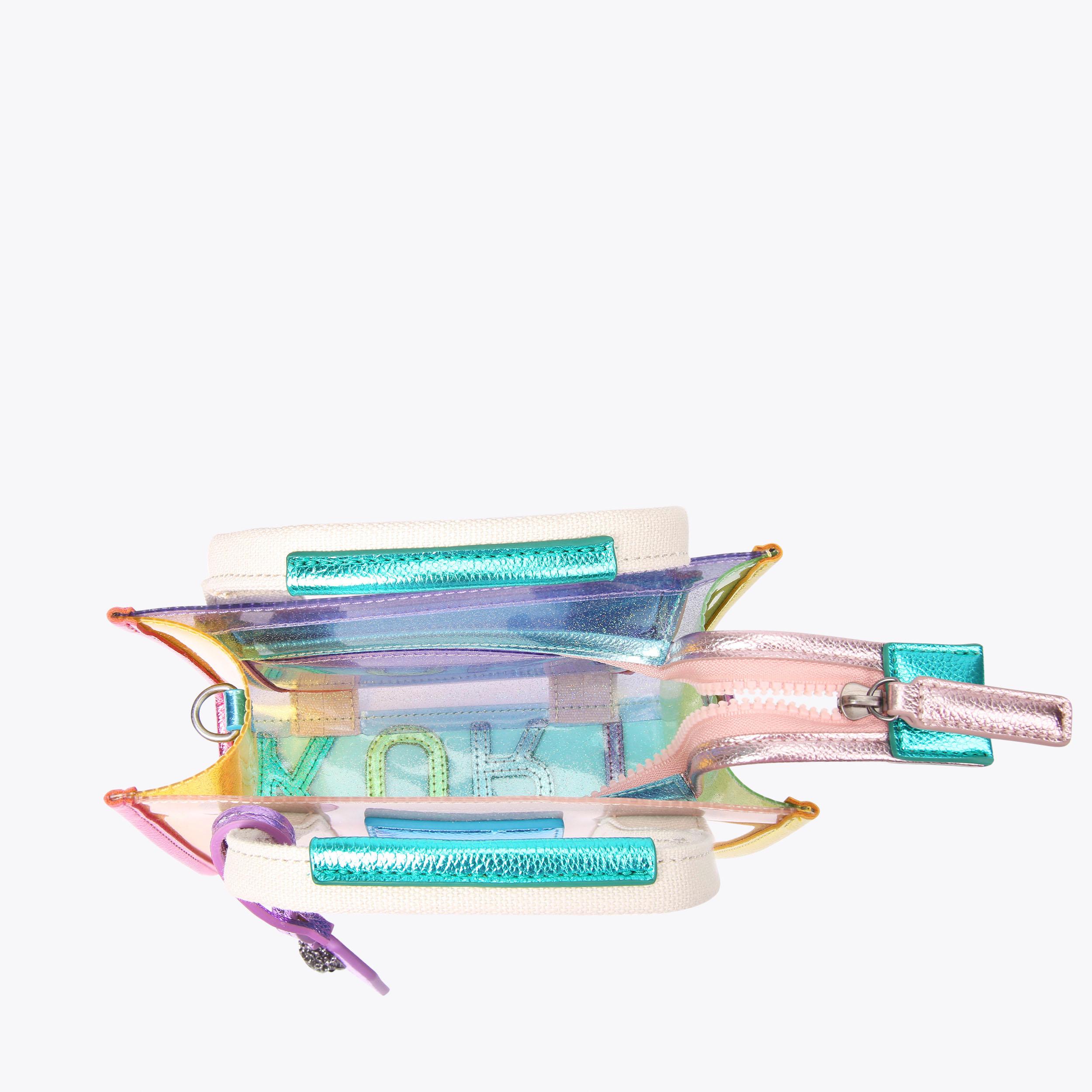 VINYL XS SOUTHBANK TOTE Extra Small Vinyl Tote Bag by KURT GEIGER LONDON