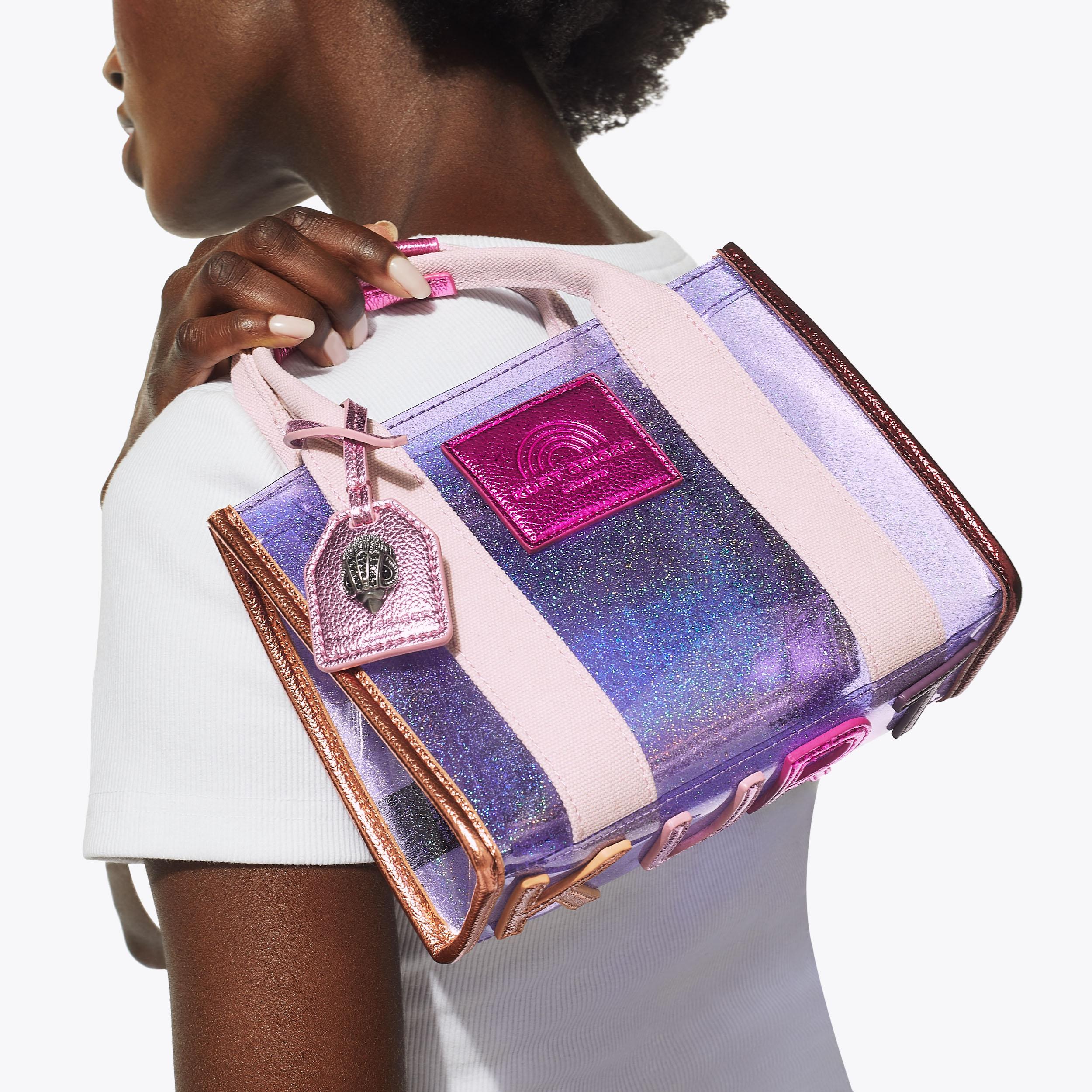 VINYL XS SOUTHBANK TOTE Extra Small Vinyl Southbank Tote by KURT GEIGER ...