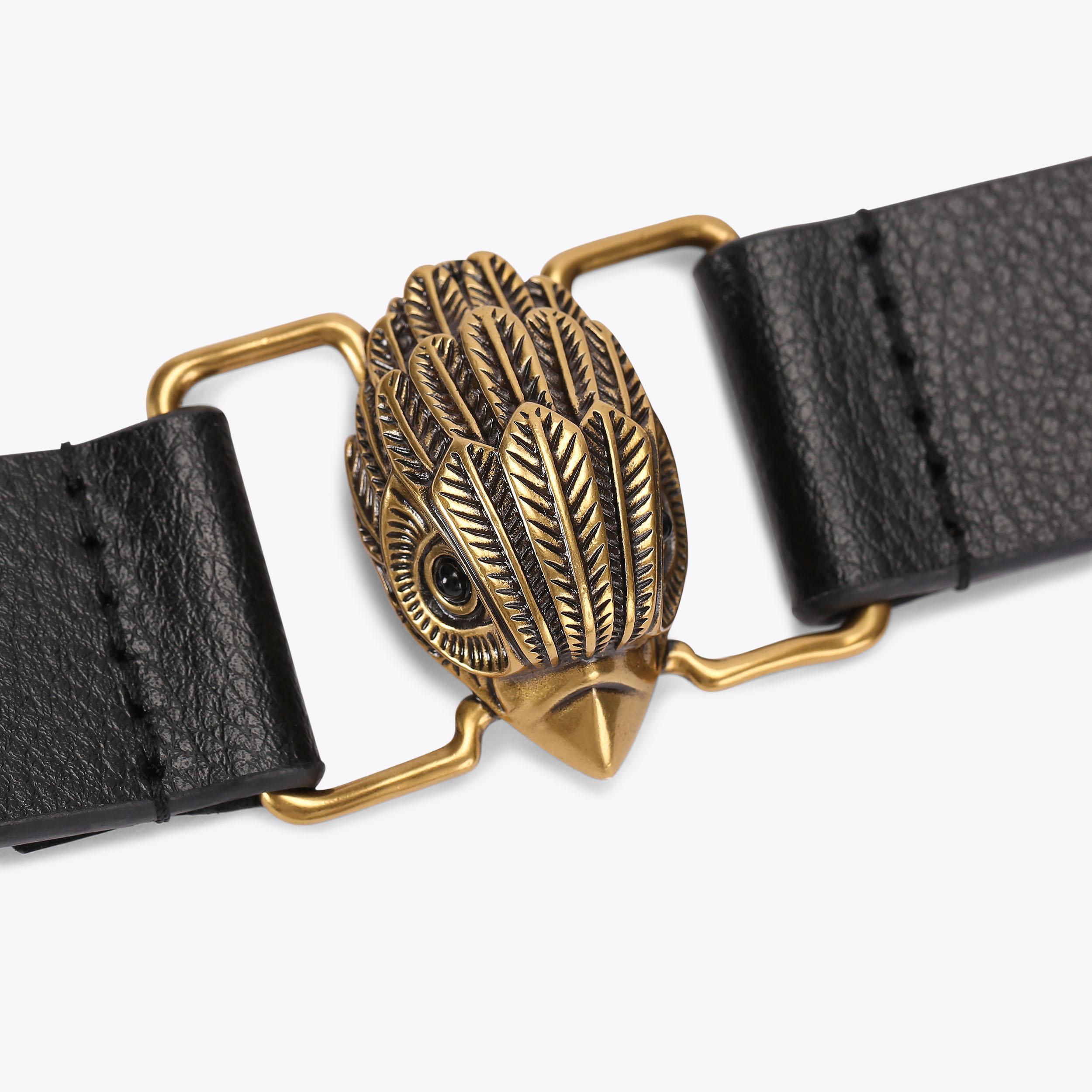 MULTI EAGLE 30 BELT Black Belt by KURT GEIGER LONDON