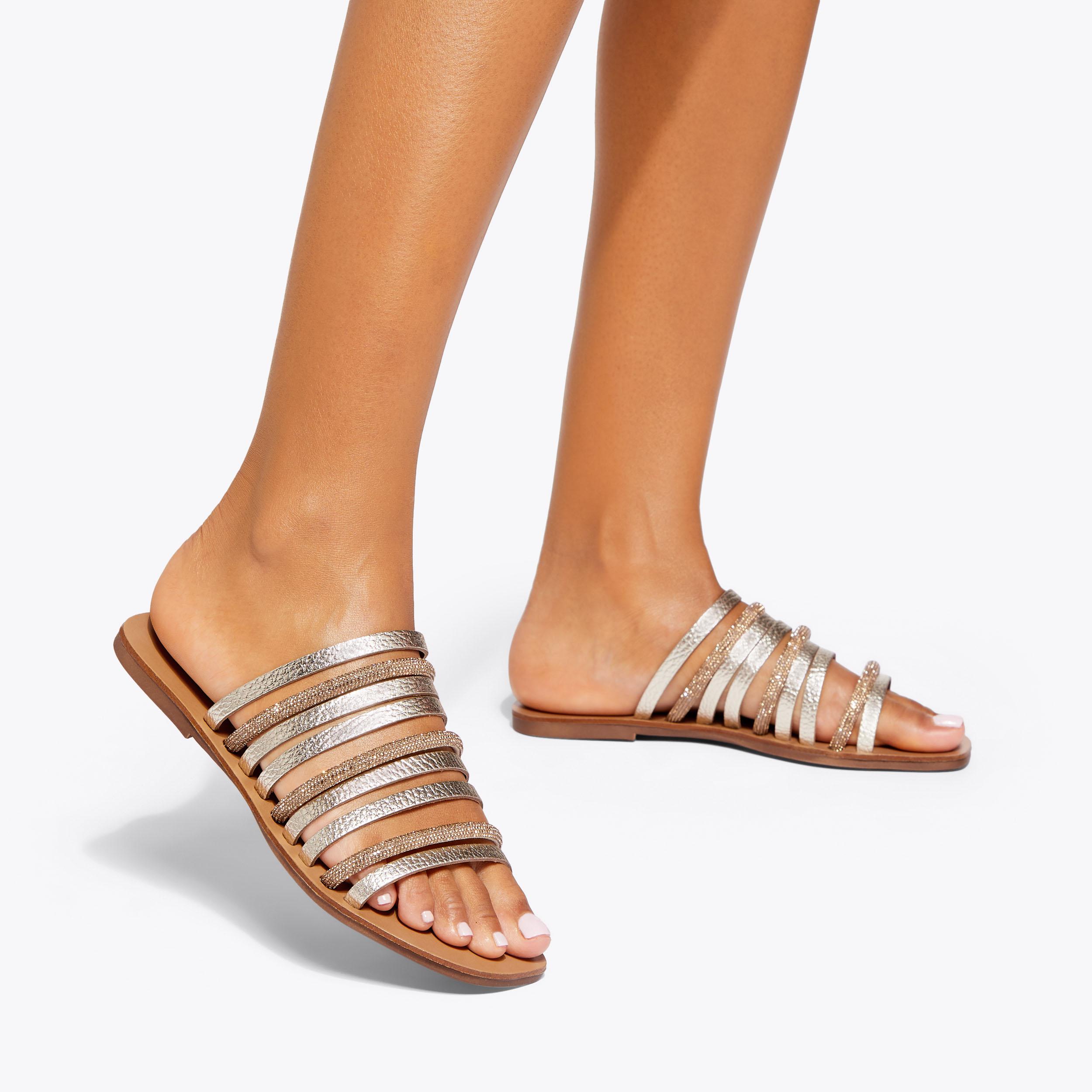 DAISY FLAT SANDAL Slip On Sandals by KURT GEIGER LONDON
