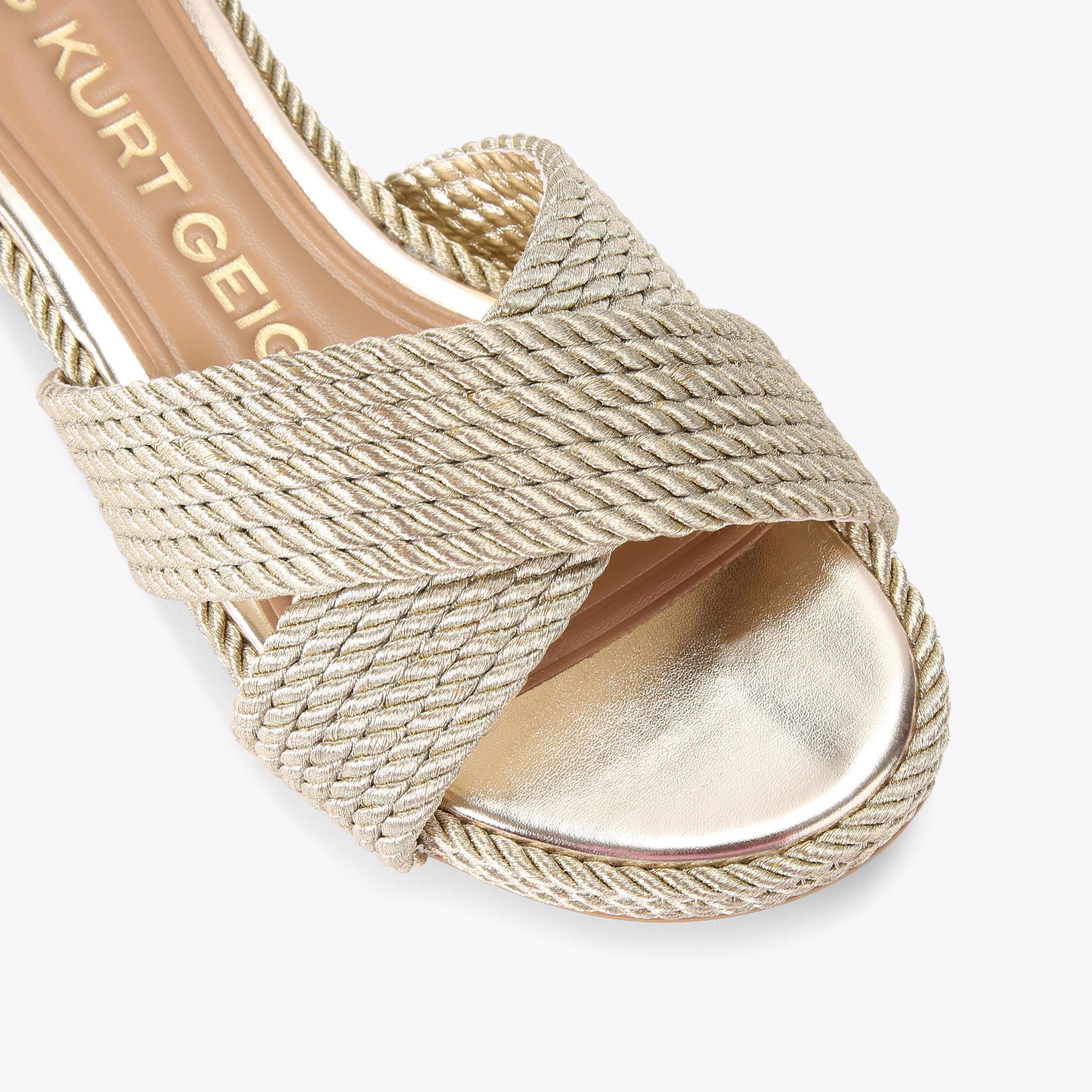 REGINA Ragina flat sandal by KG KURT GEIGER