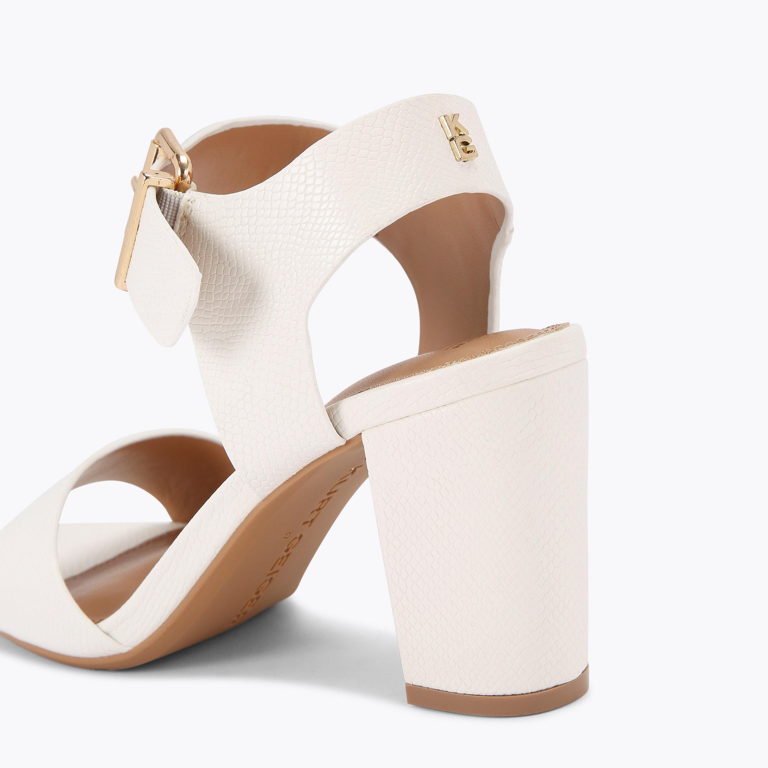 SUTTON Bone Block Heels by KG KURT GEIGER