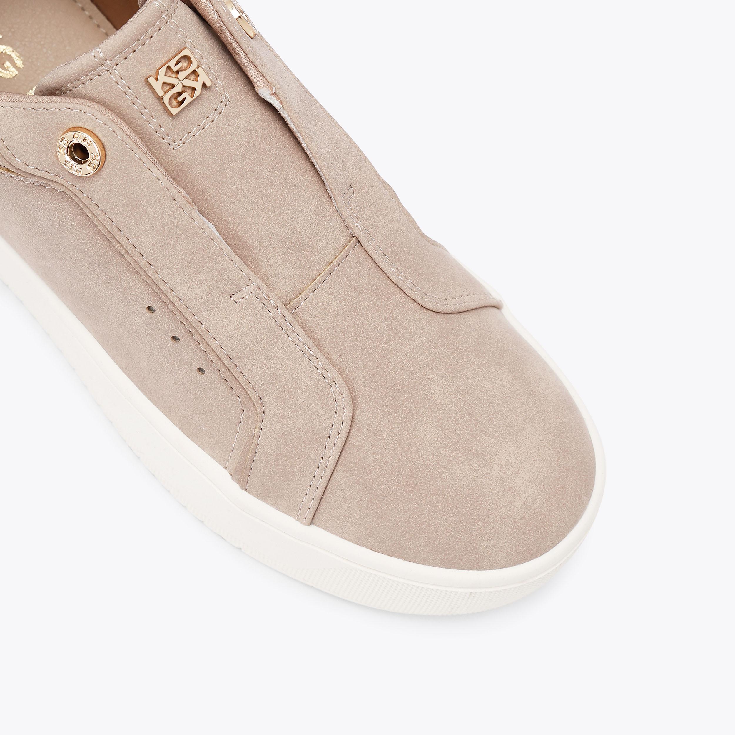 LUCIA Blush Microsuede Sneaker by KG KURT GEIGER
