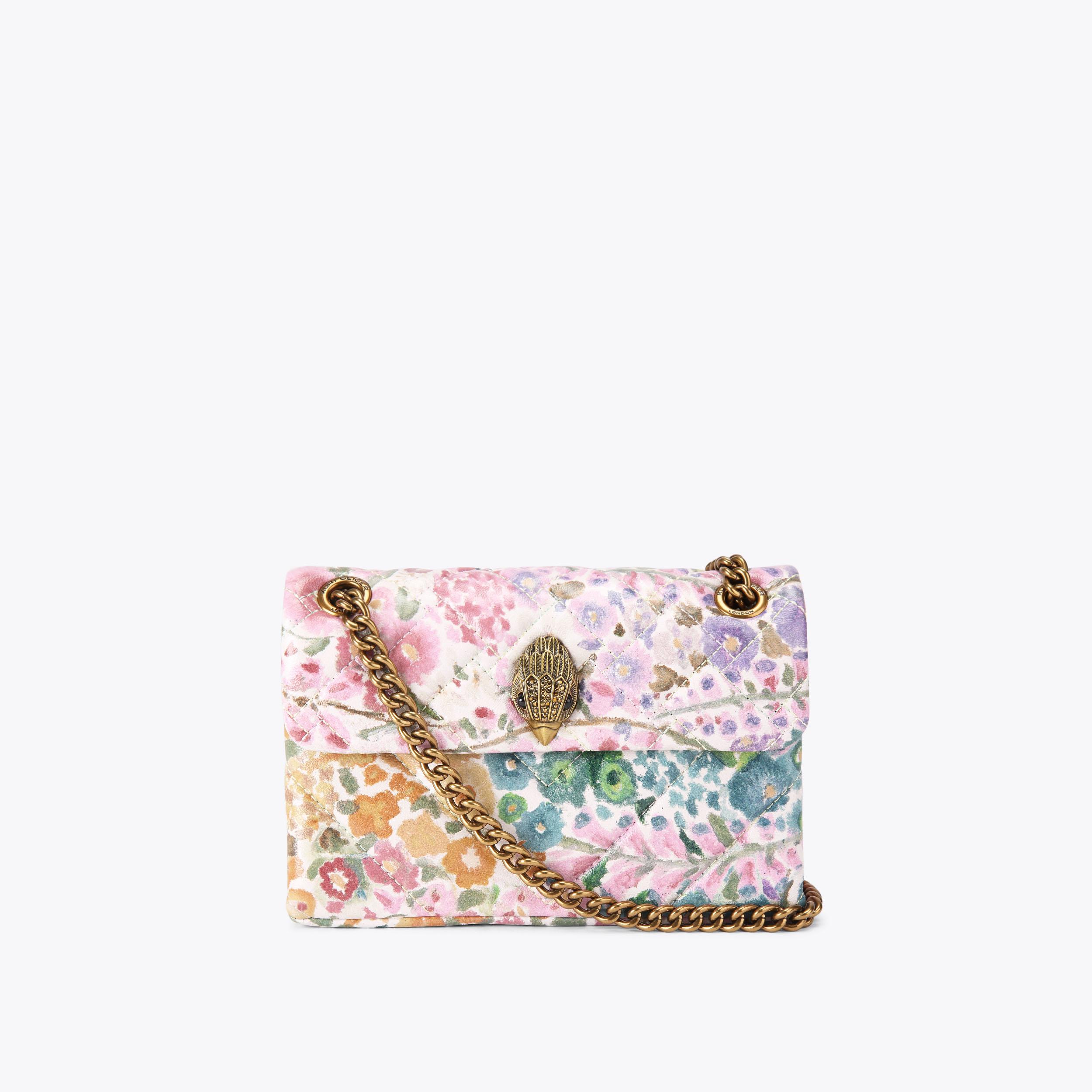 FC MINI KENSINGTON Floral Leather Cross Body Bag by KURT GEIGER LONDON