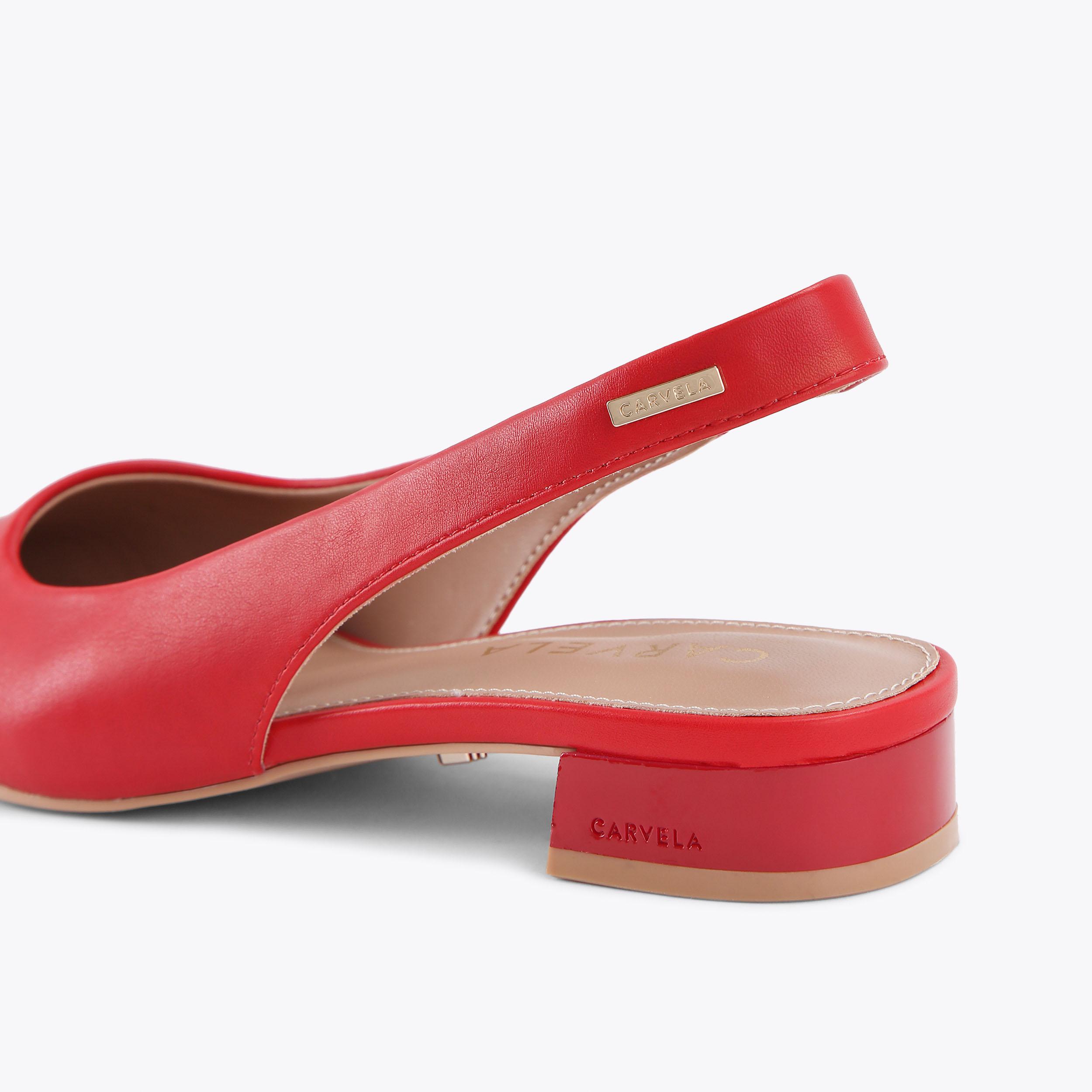 AMELIA Red Slingback Heel by CARVELA