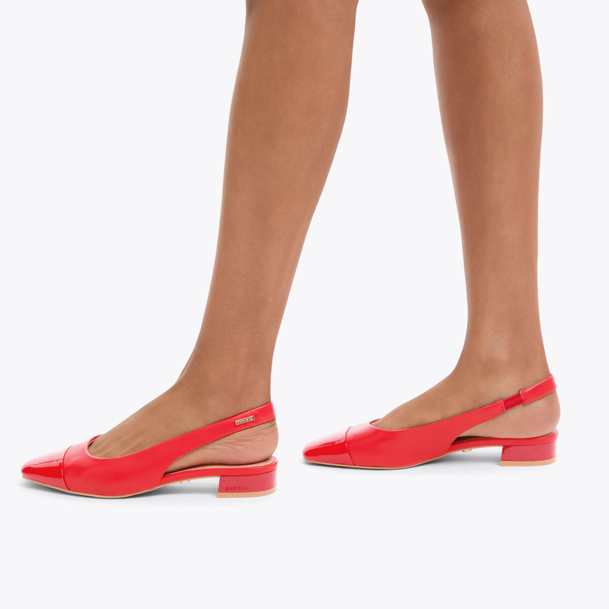AMELIA Red Slingback Heel by CARVELA