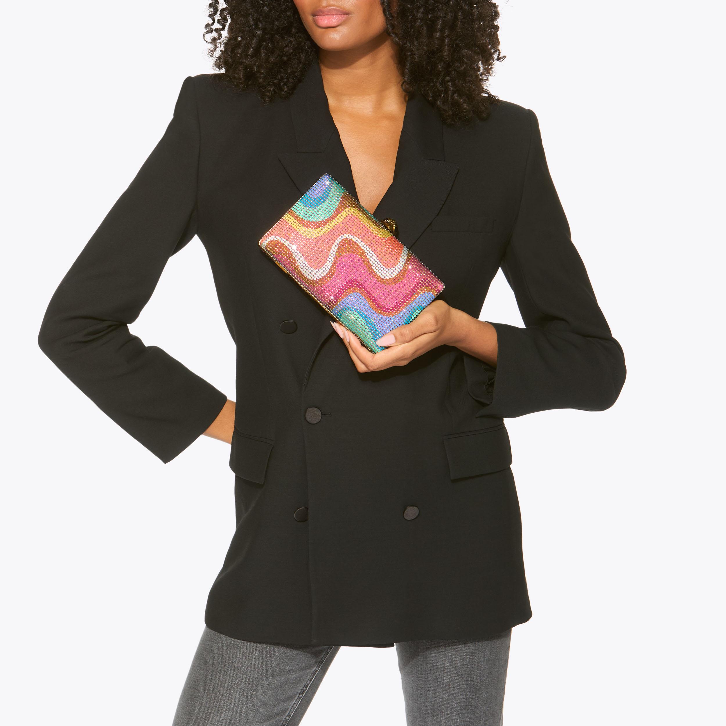 CRYSTAL KENSINGTON CLUTCH Crystal Kensington Clutch by KURT GEIGER LONDON