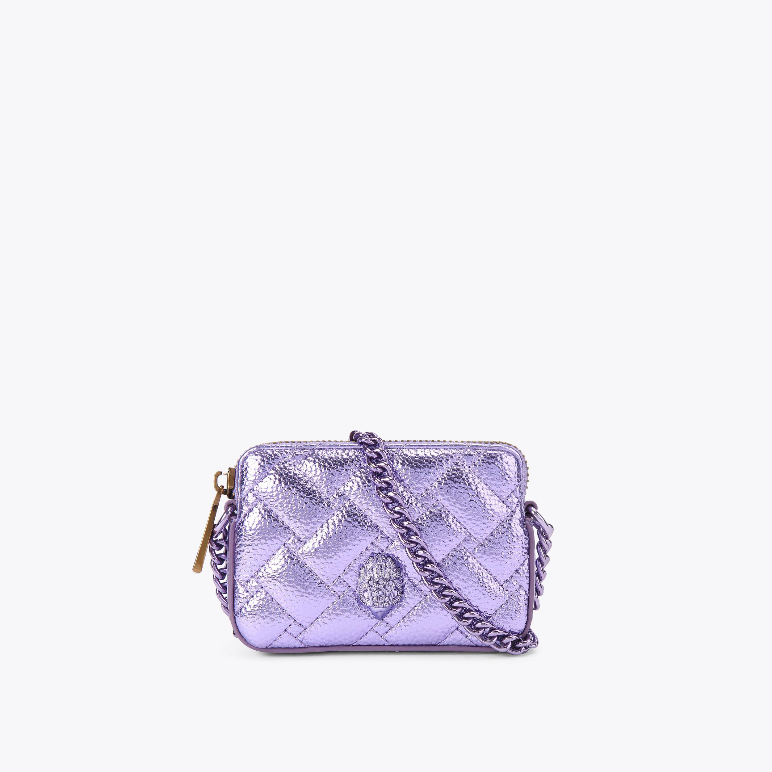 Micro Kensington Camera Bag - purple