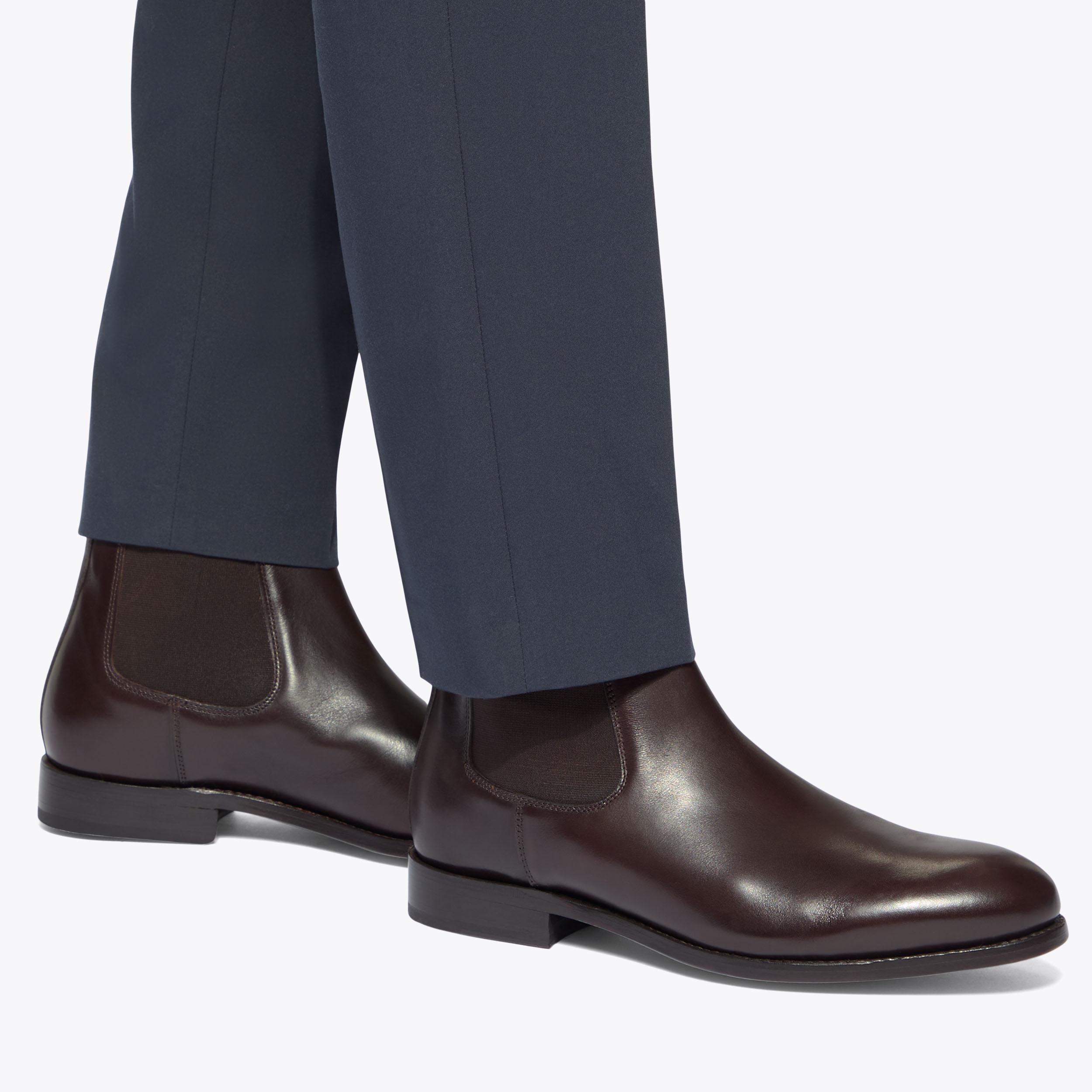 SLOANE CHELSEA BOOT GW Dark Brown Leather Chelsea Boot by KURT GEIGER ...