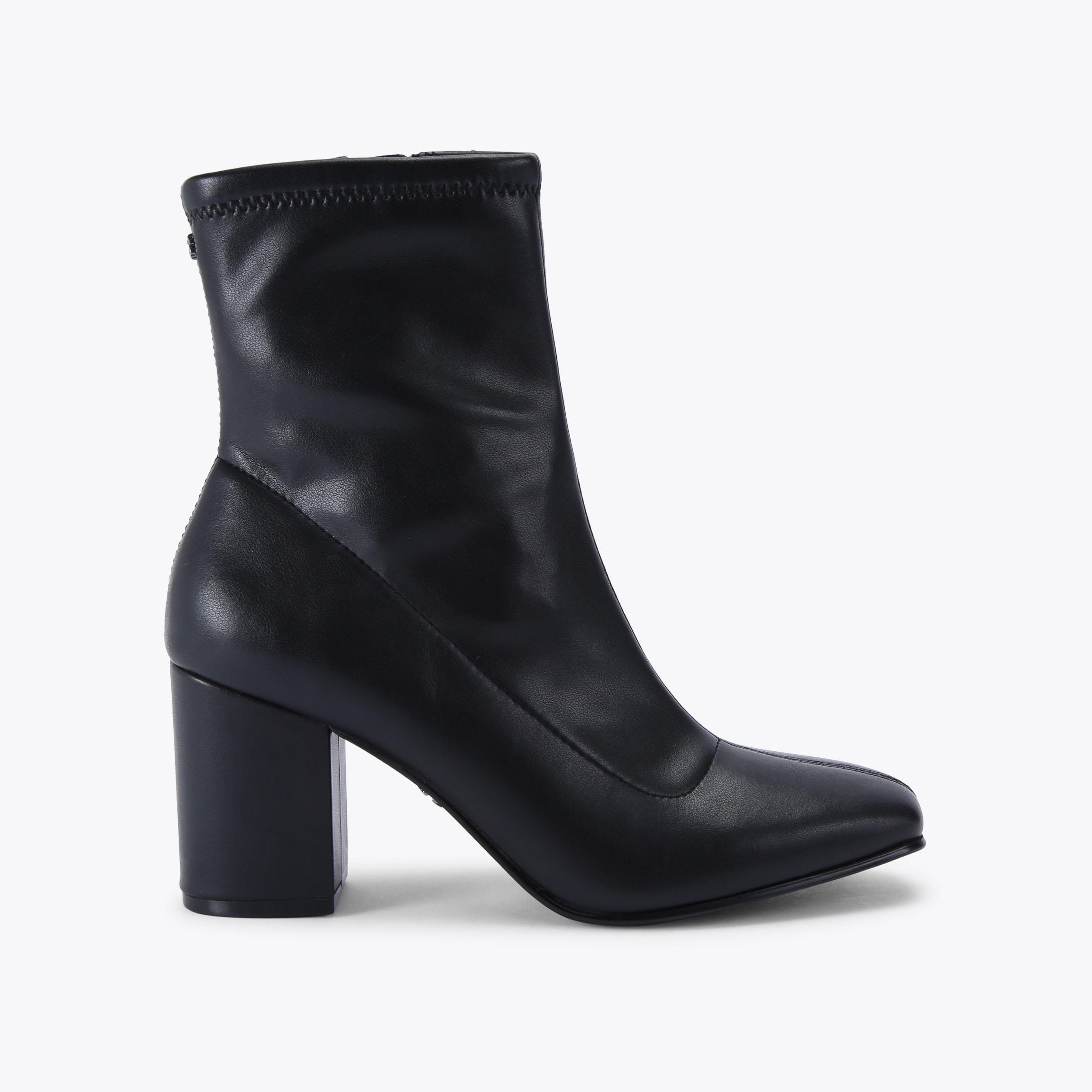 STRUT ANKLE Patent Red Ankle Boot by CARVELA
