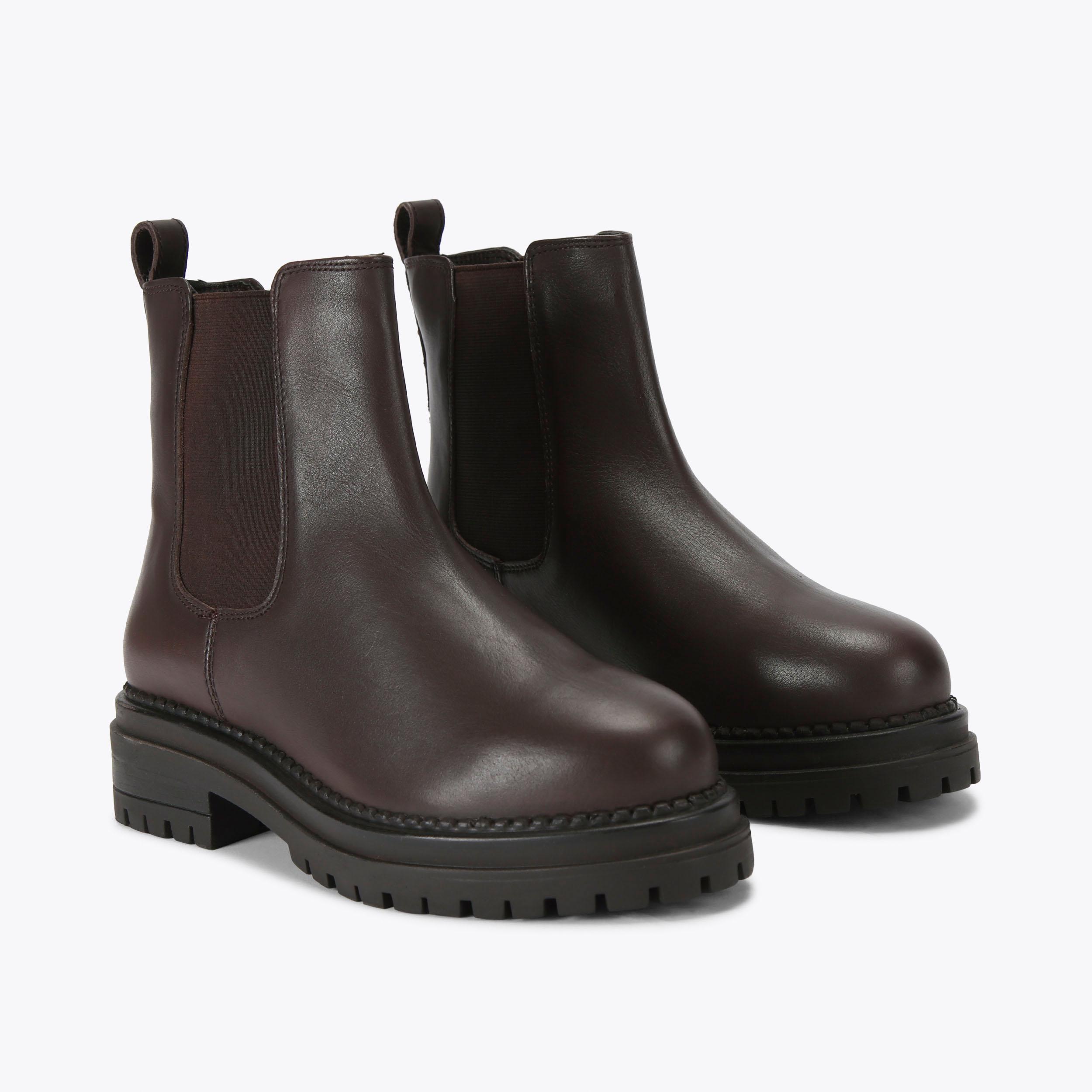HEADLINE Dark Brown Suede by CARVELA