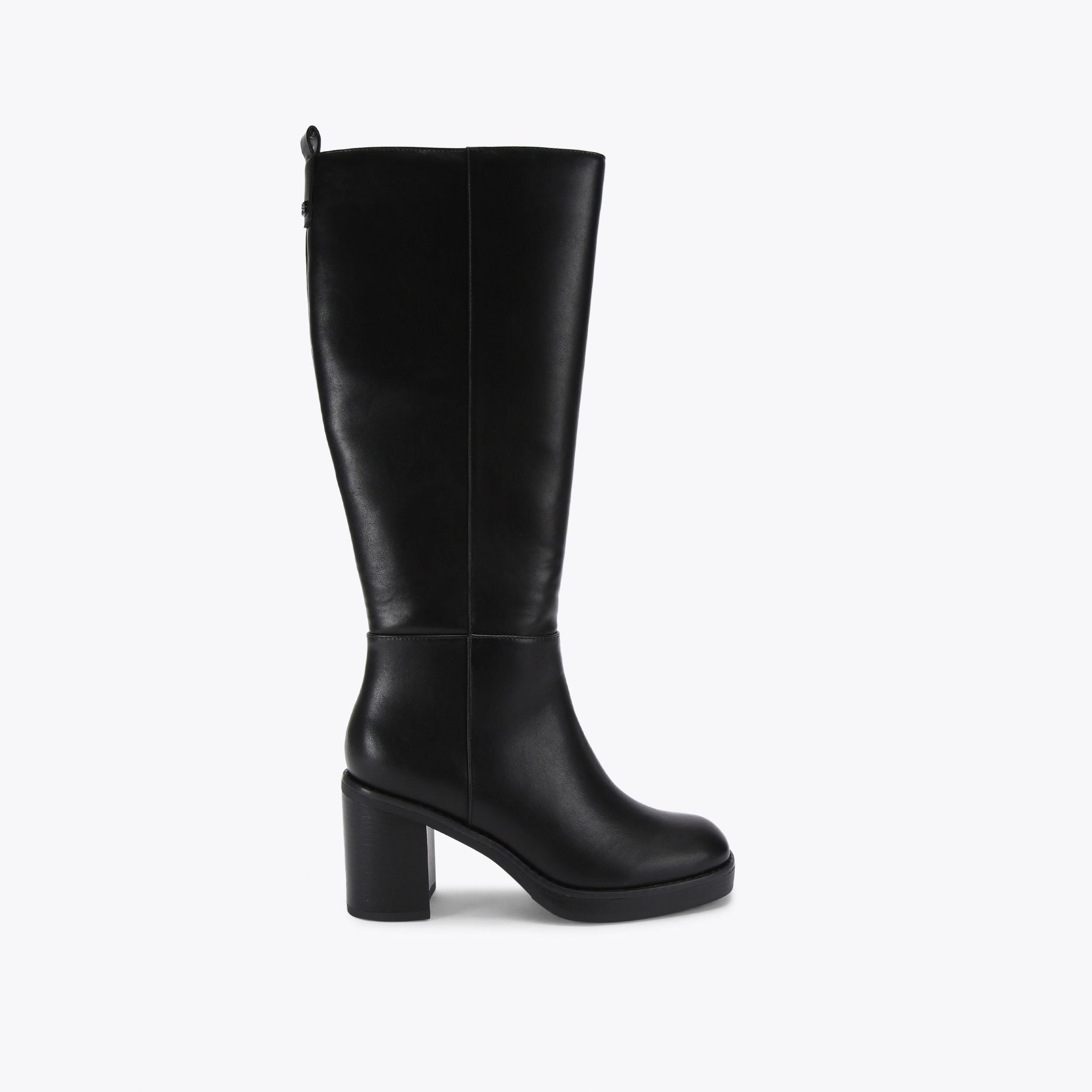 THATCH HIGH LEG Black Knee High Boot by KG KURT GEIGER