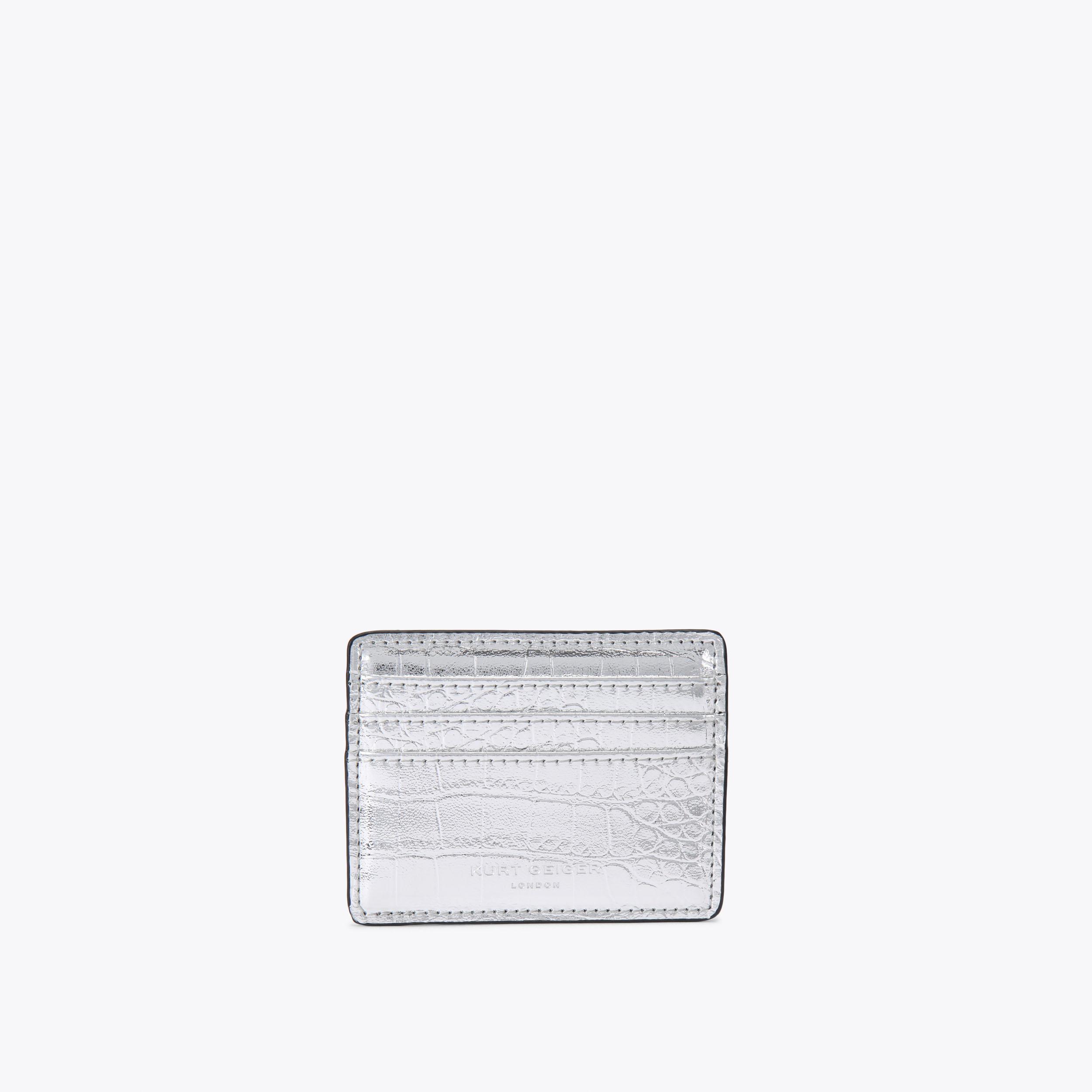 POUCH GIFT SET Silver Pouch Gift Set by KURT GEIGER LONDON