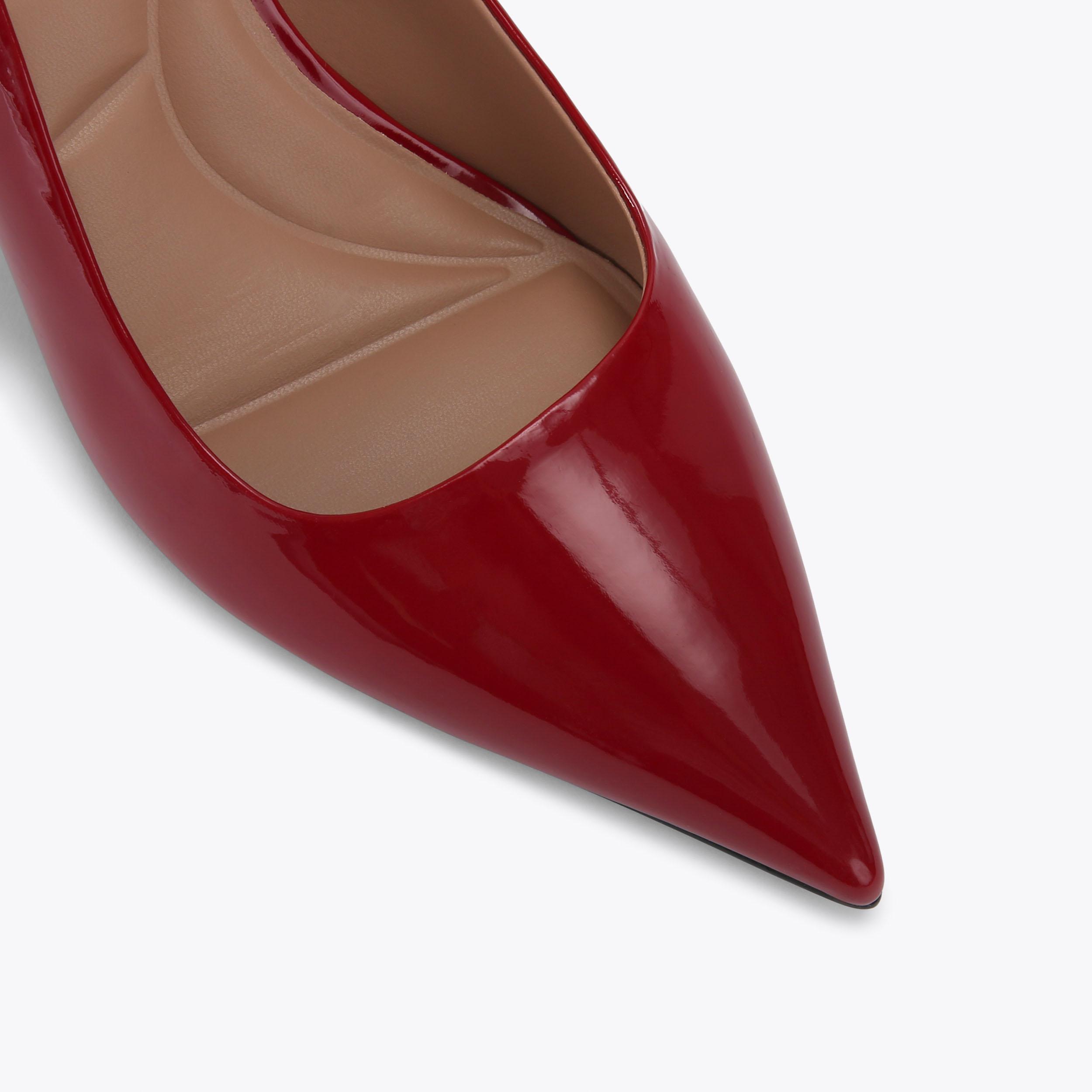 SPIRIT SLING Red Patent Heel by CARVELA