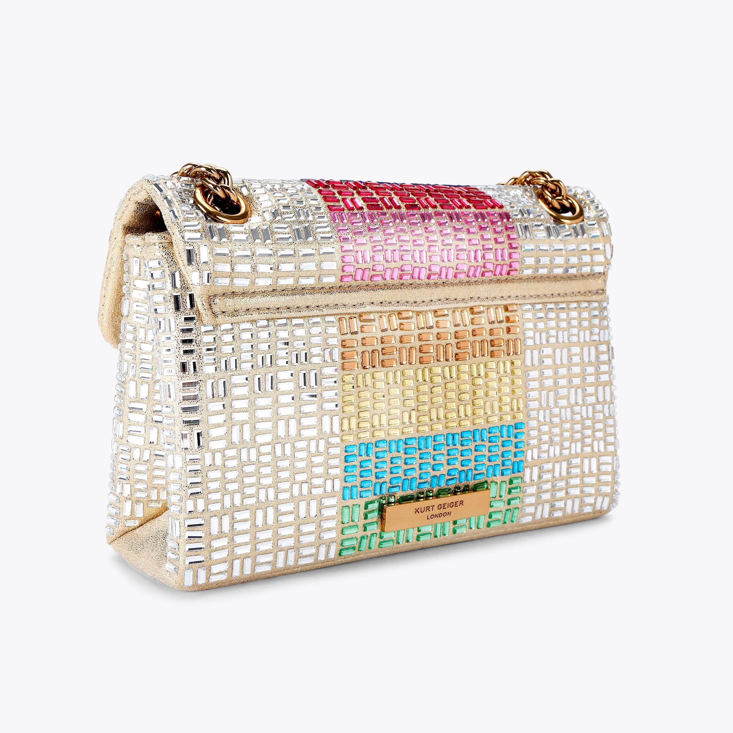 MINI KENSINGTON CRYSTALS Mini Crystal Embellished Bag by KURT GEIGER LONDON