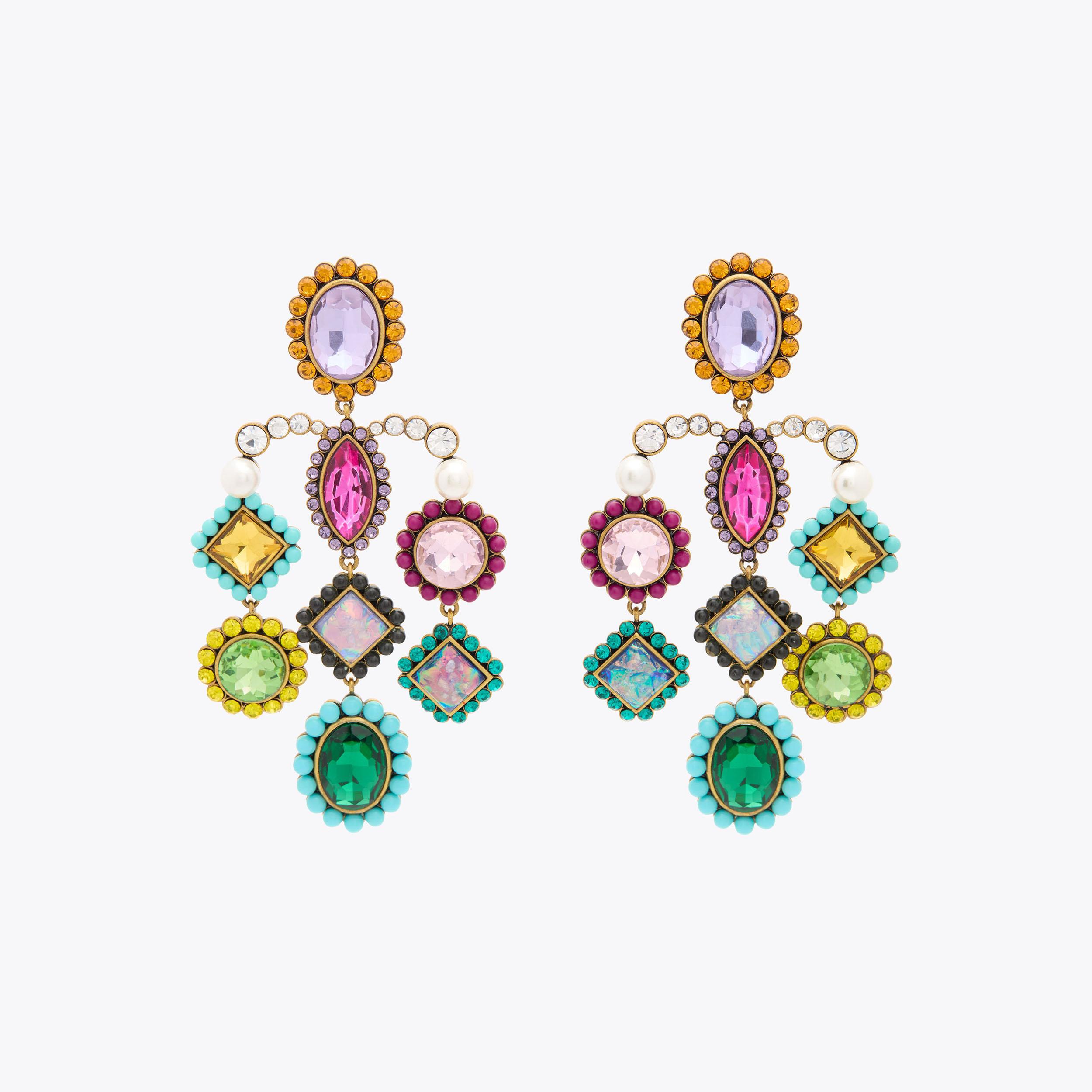 REGENCY GEM EARRINGS Multi-Colour Earrings by KURT GEIGER LONDON