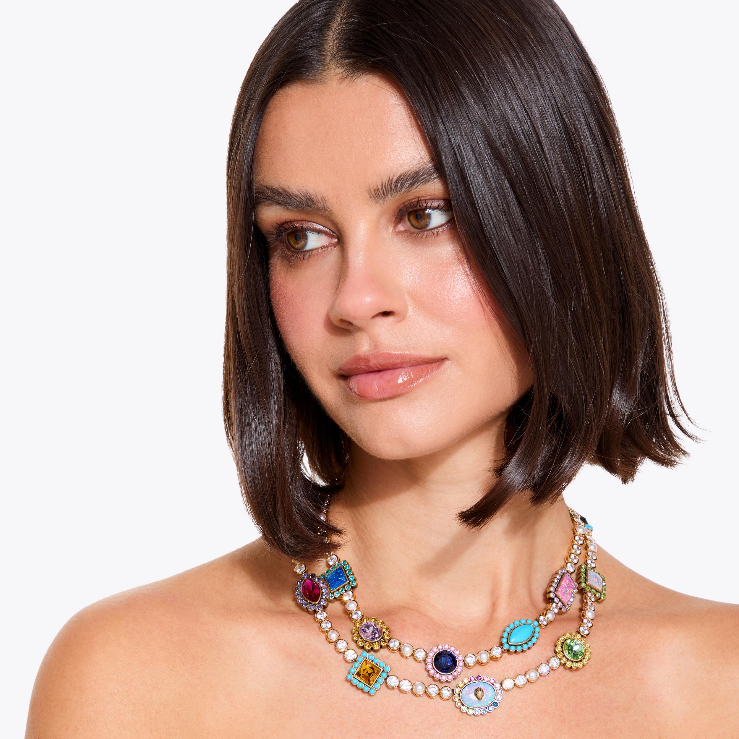 REGENCY GEM NECKLACE Gem Statement Necklace by KURT GEIGER LONDON