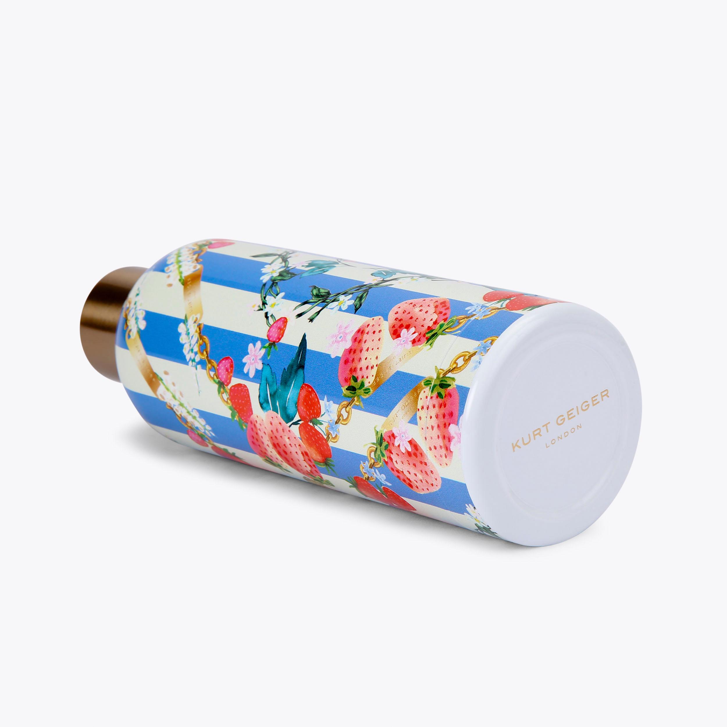 KGL WATER BOTTLE Strawberry Chain Water Bottle by KURT GEIGER LONDON