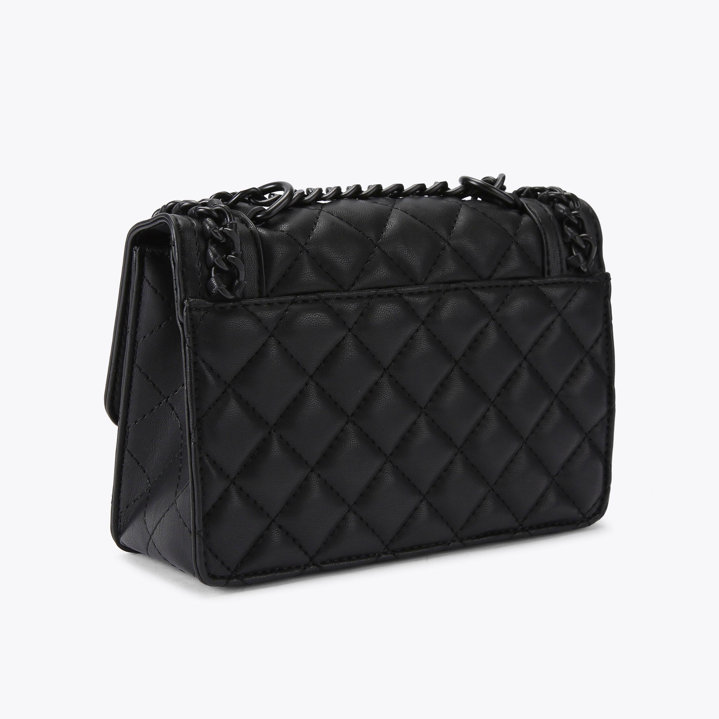 MINI BAILEY DRENCH Black Drench Cross Body Bag by CARVELA