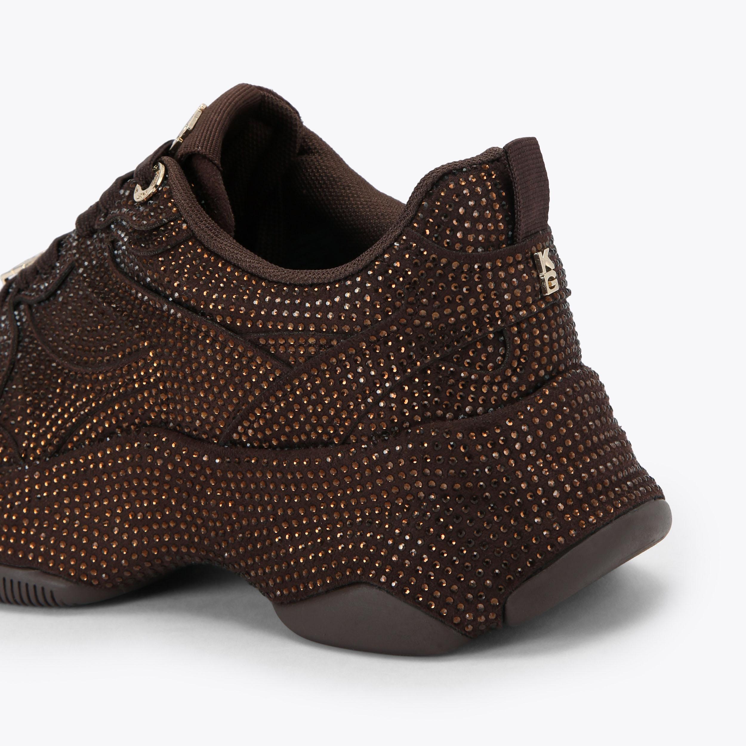 LUSTER Brown Fabric Other Luster by KG Kurt Geiger