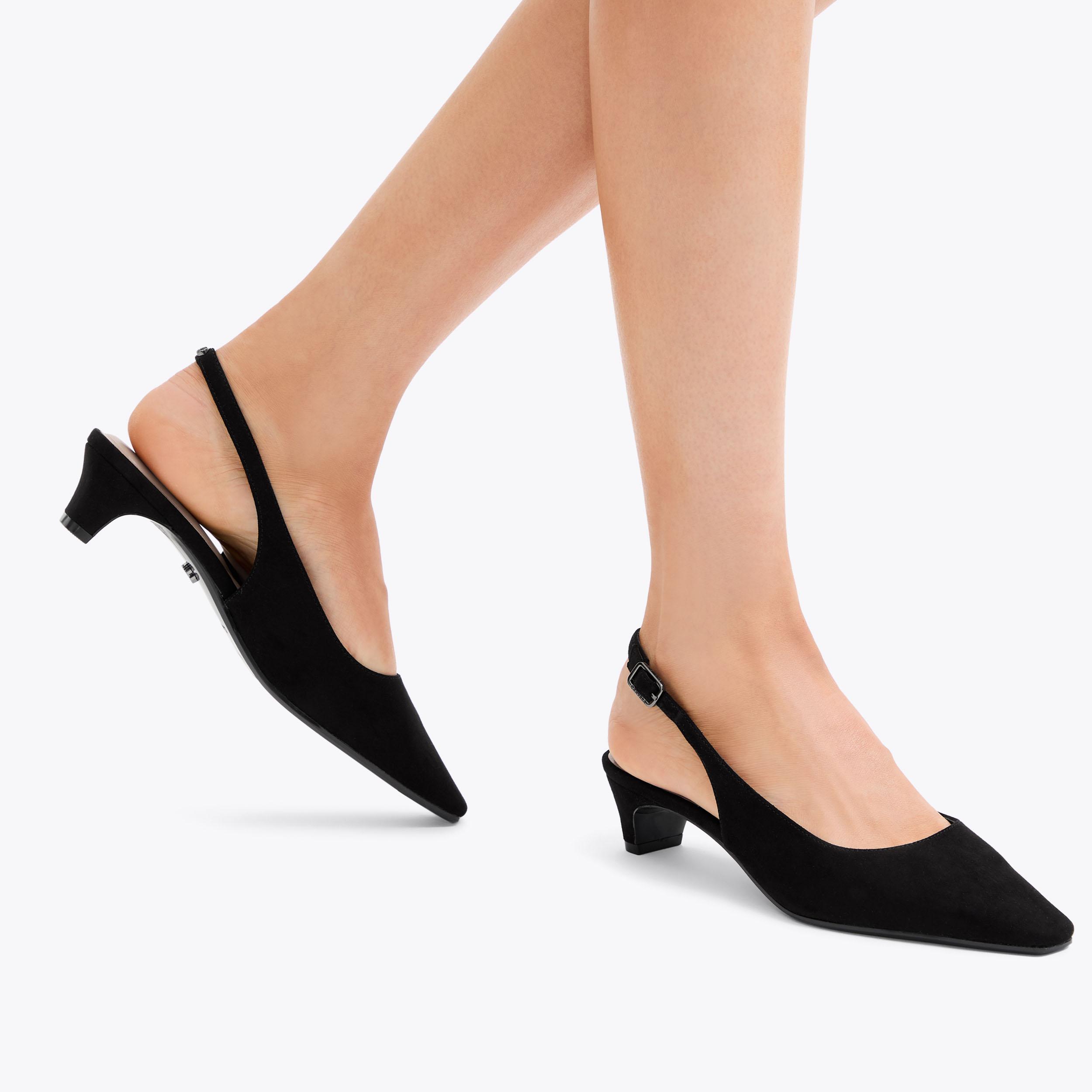 CARINA SLING Bone Synthetic Sling Back Heel by CARVELA