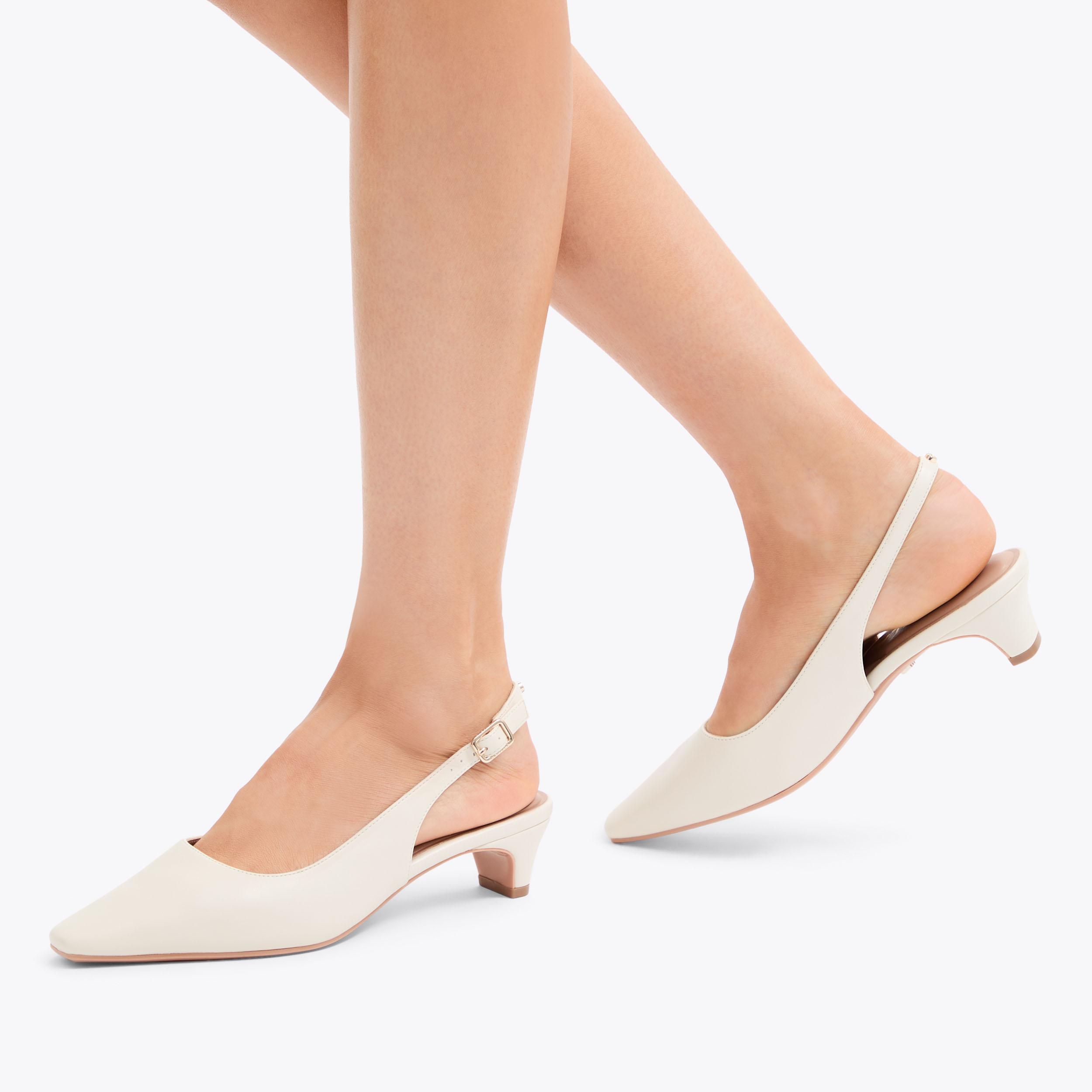 CARINA SLING Bone Slingback Heel by CARVELA
