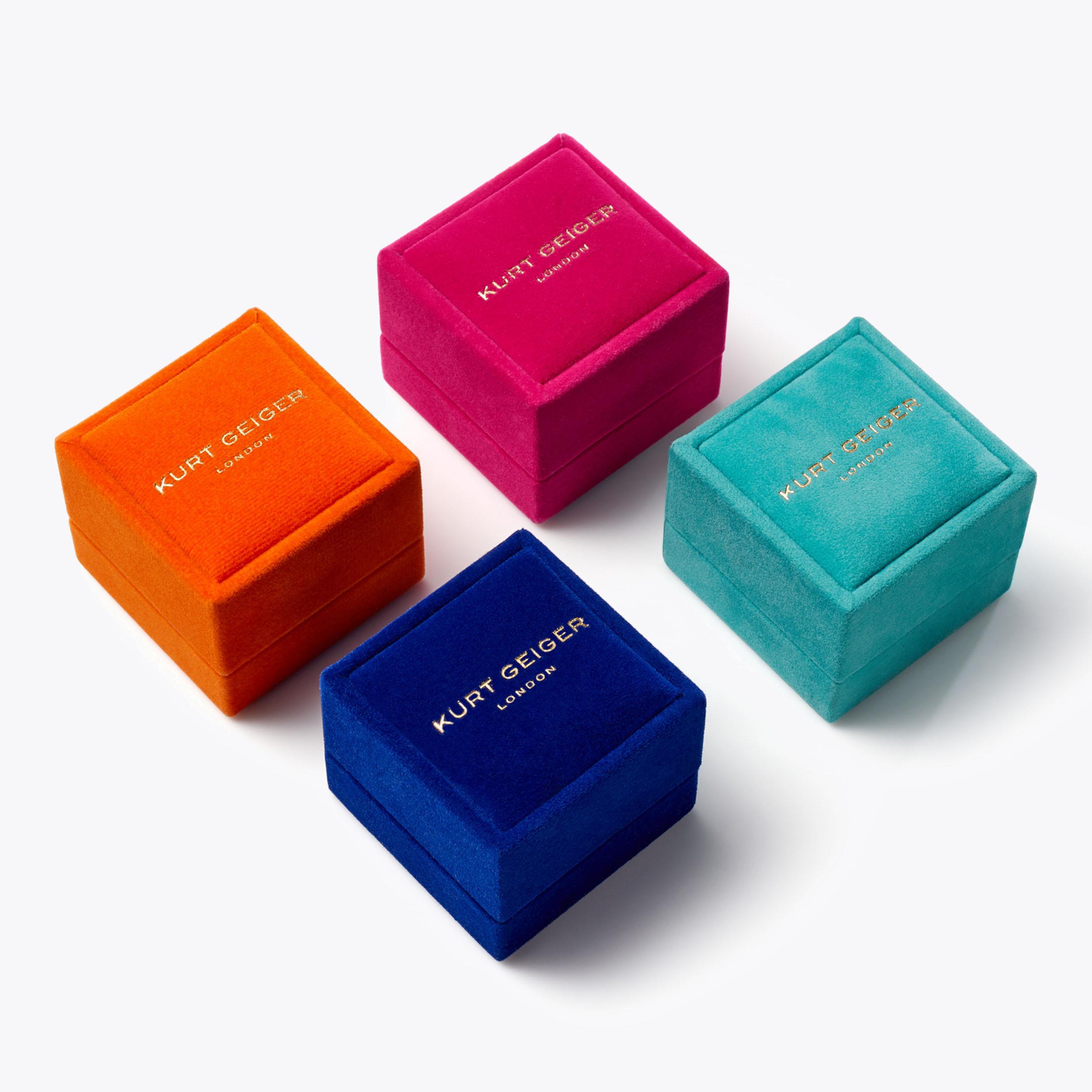 CHELSEA RING Antiqued Brass Ring by KURT GEIGER LONDON