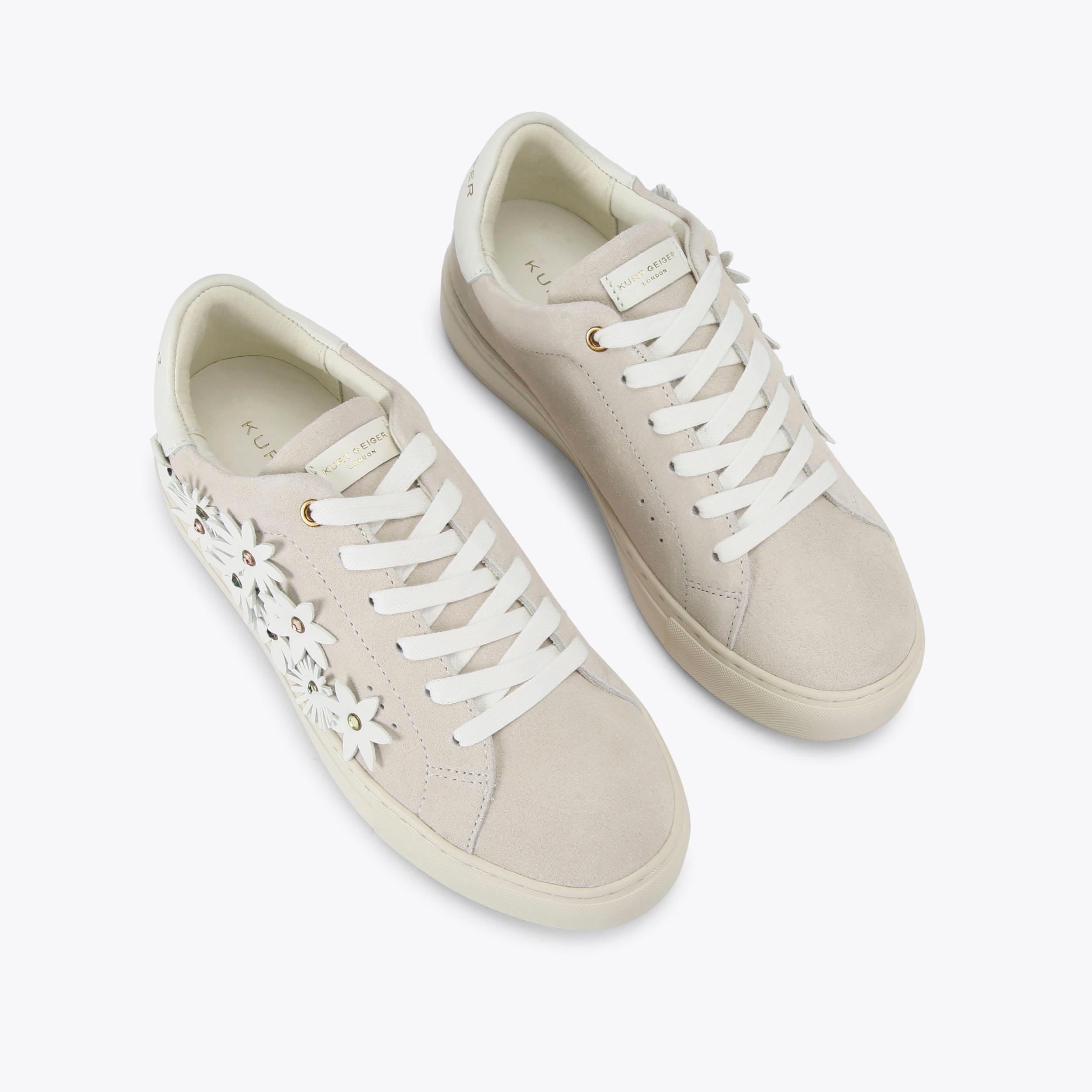LANEY FLOWER Floral Lace Up Sneaker by KURT GEIGER LONDON