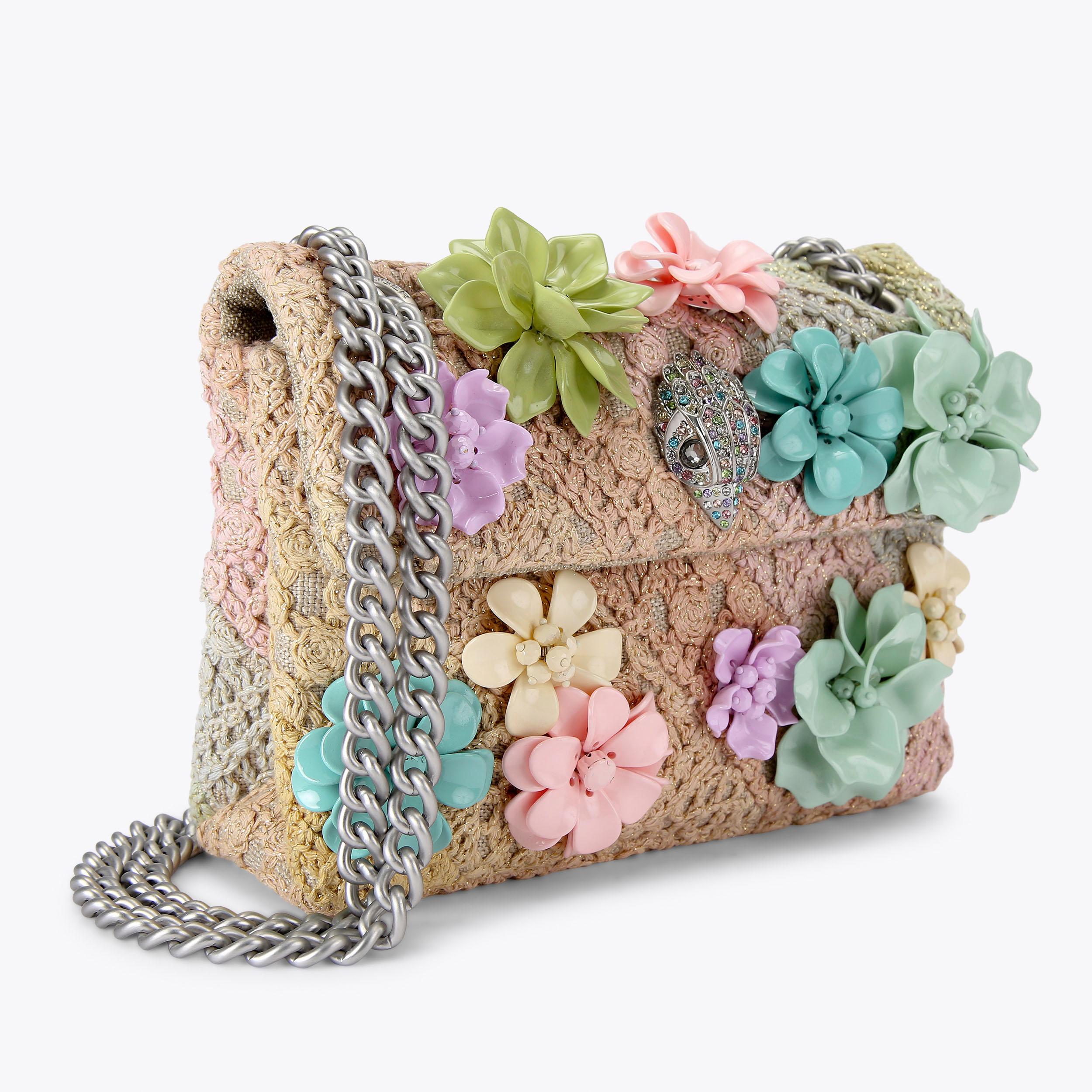 MINI KENSINGTON FLOWERS 3D Floral Mini Bag by KURT GEIGER LONDON