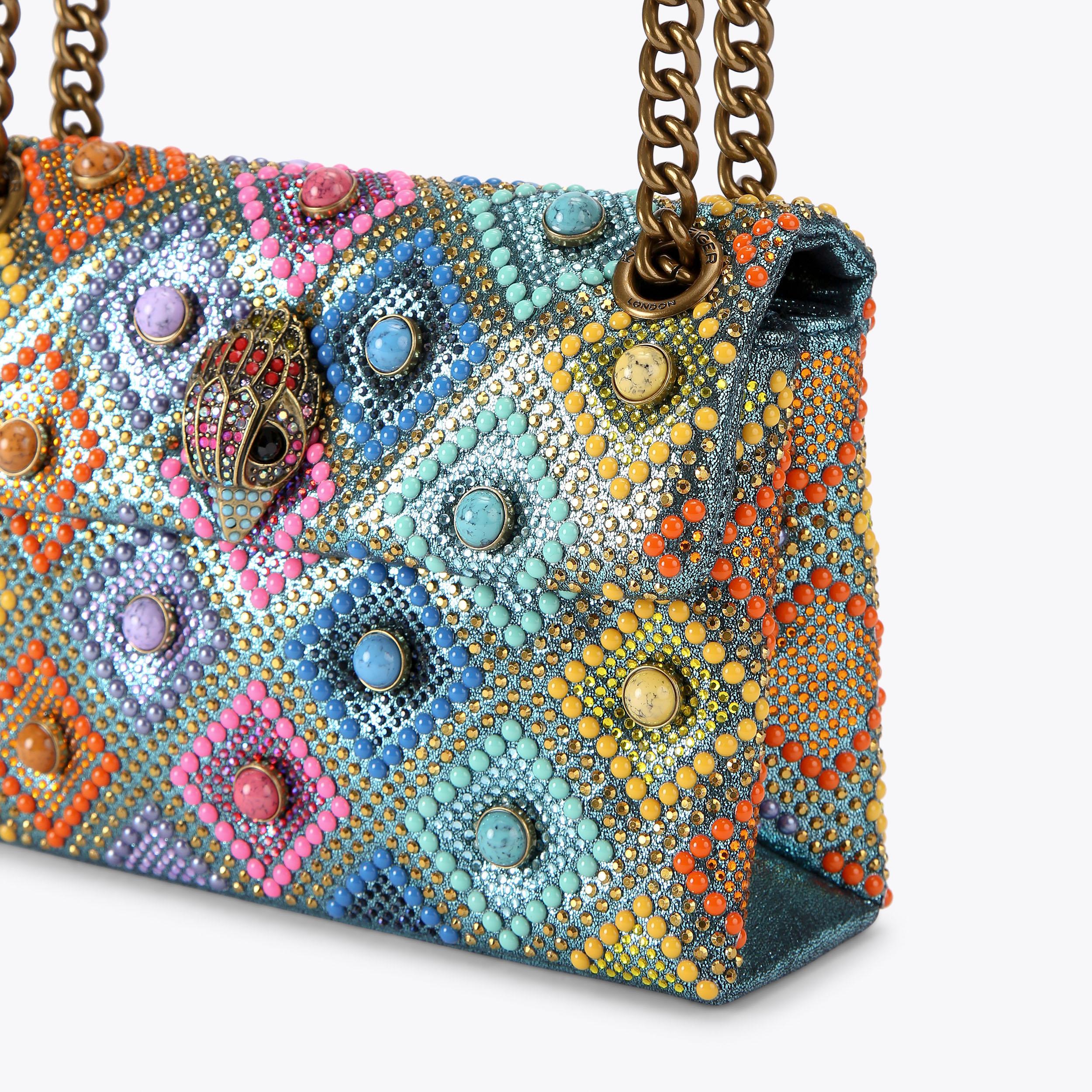 MINI KENSINGTON JEWEL Fabric Mini Bag by KURT GEIGER LONDON