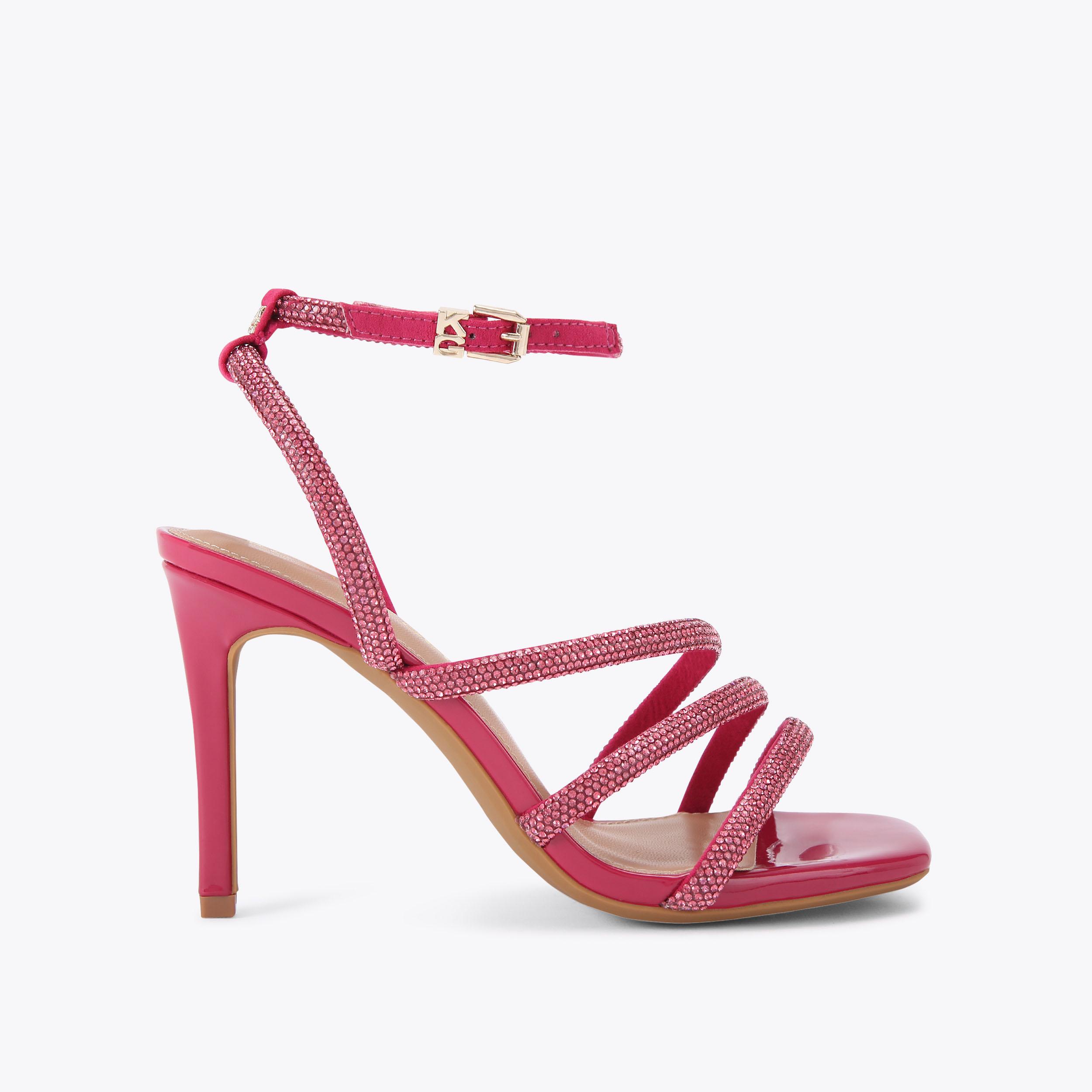 SAVANNA2 Pink Crystal Heel by KG KURT GEIGER